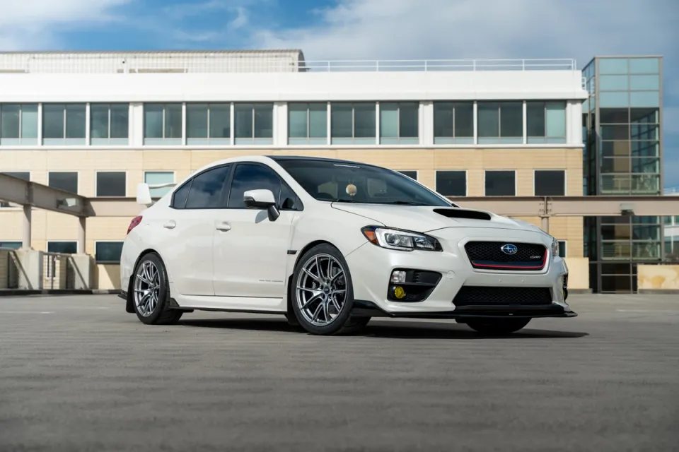 Subaru VA WRX STI with 18" VS-5 Wheels in Hyper Black