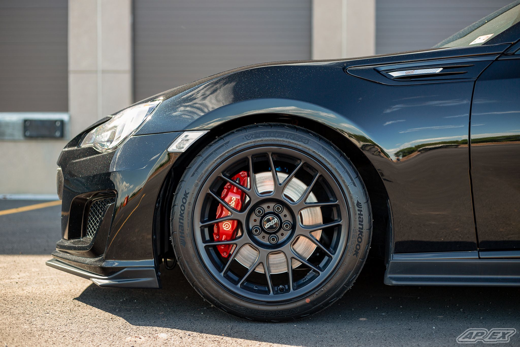 2018 Subaru BRZ tS Track Car on 17" ARC-8 Wheels