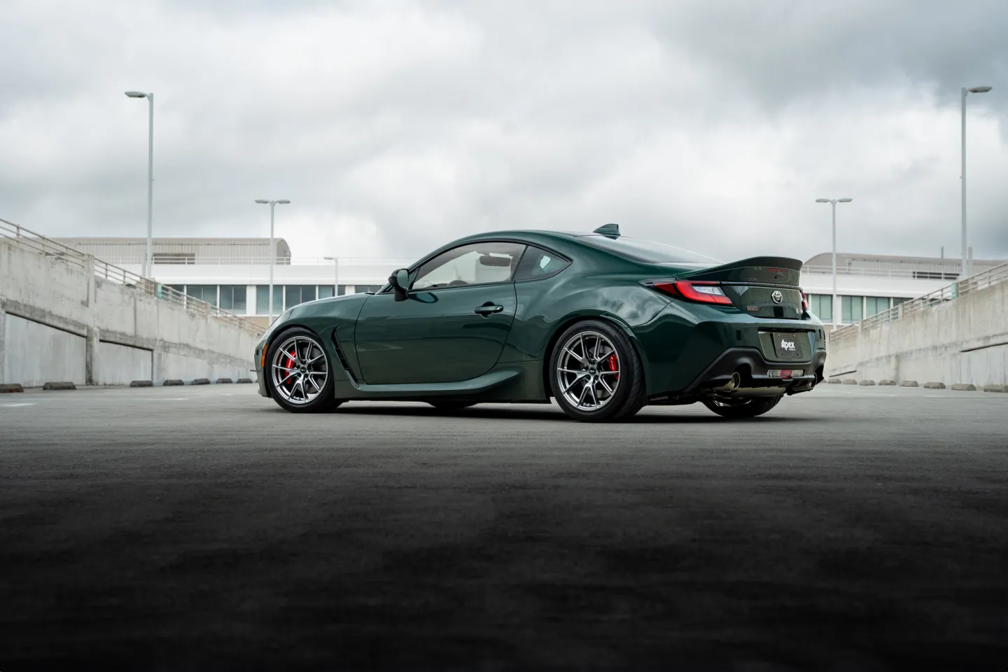 Toyota GR86 with 17" VS-5 Wheels in Hyper Black