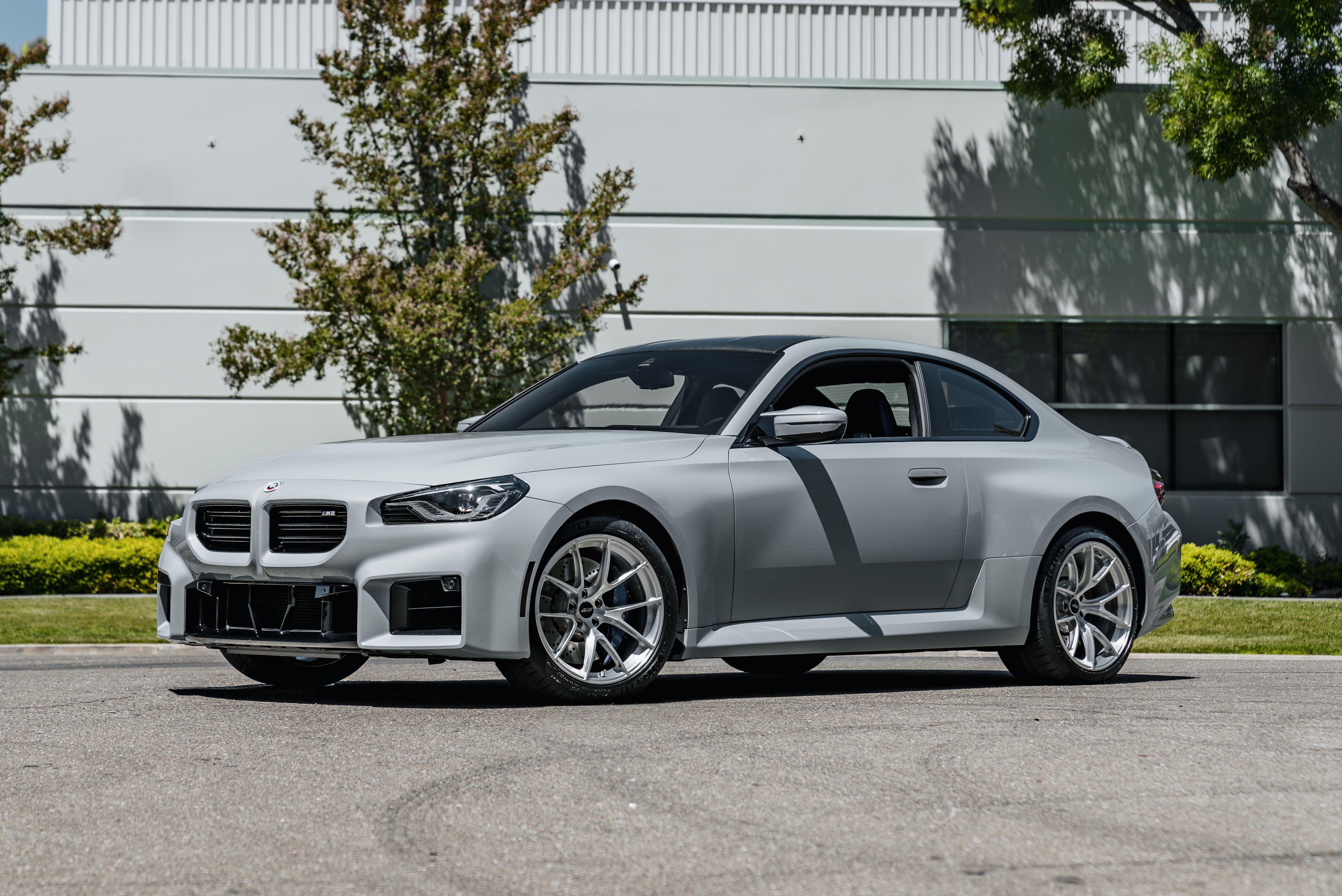BMW G87 M2 with 19"/20" VS-5RS Wheels in Brushed Clear