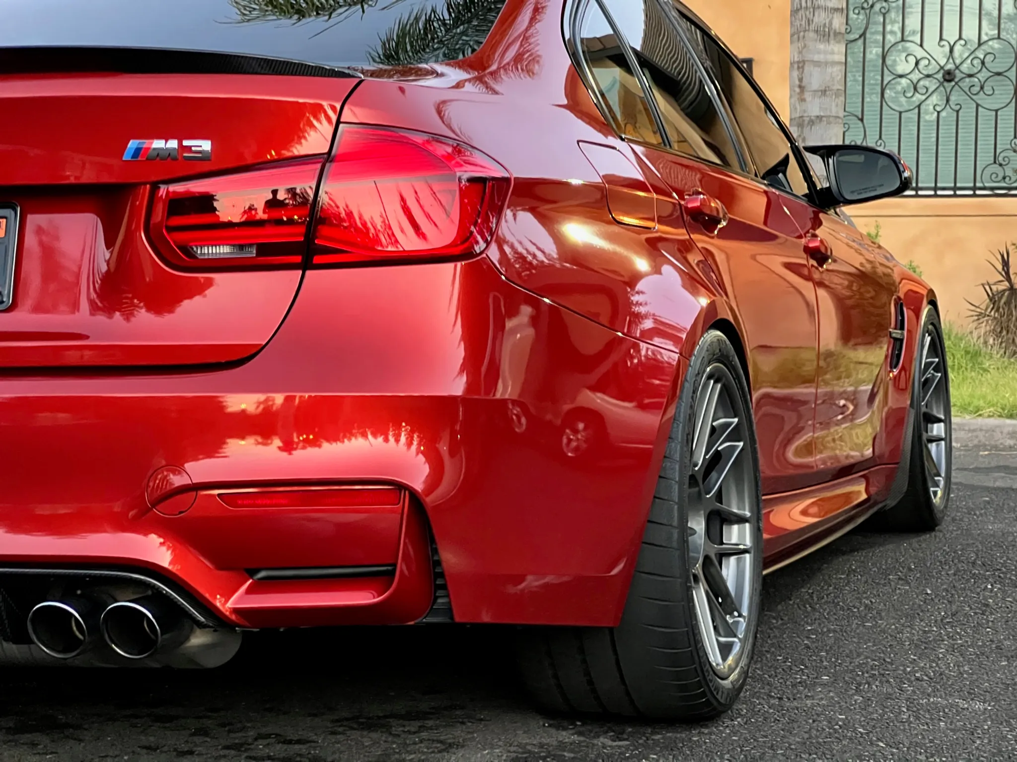 BMW F80 M3 with 19" ARC-8 Wheels in Anthracite