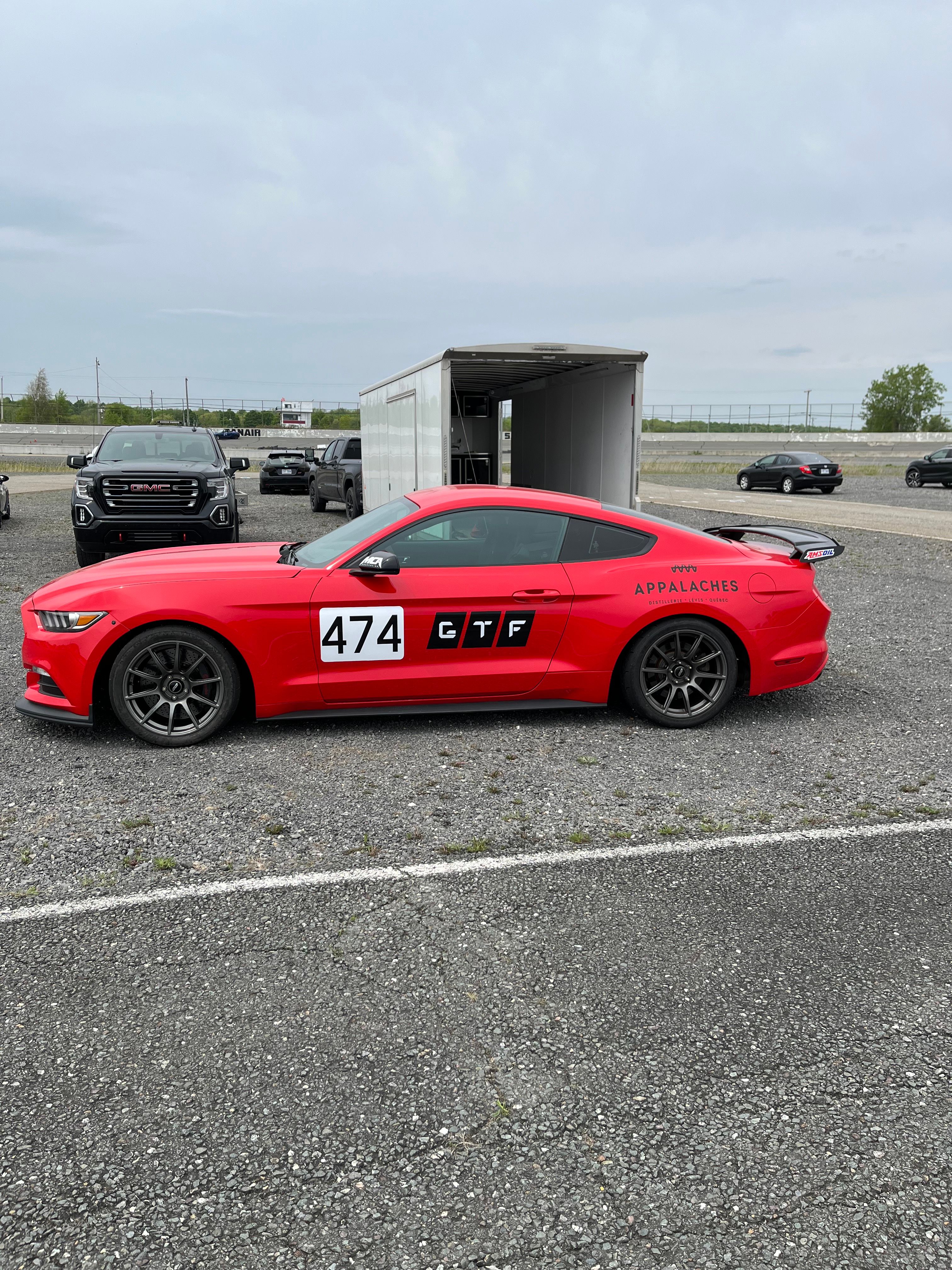 Ford S550 Mustang GT with 18" SM-10 in Anthracite on Ford S550 - Apex Album