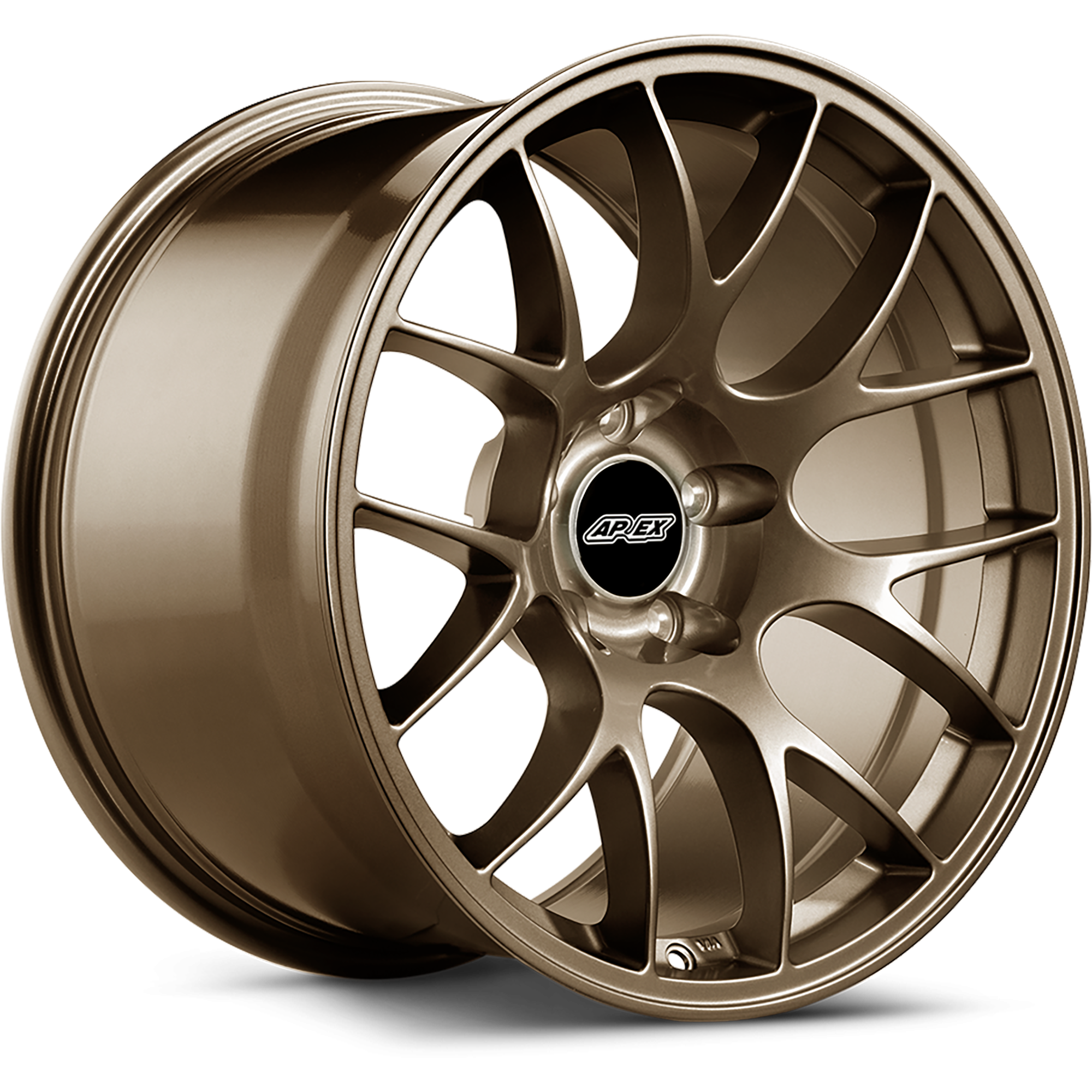 BMW F30 Sedan 3 Series with 18" EC-7 Wheels in Satin Bronze