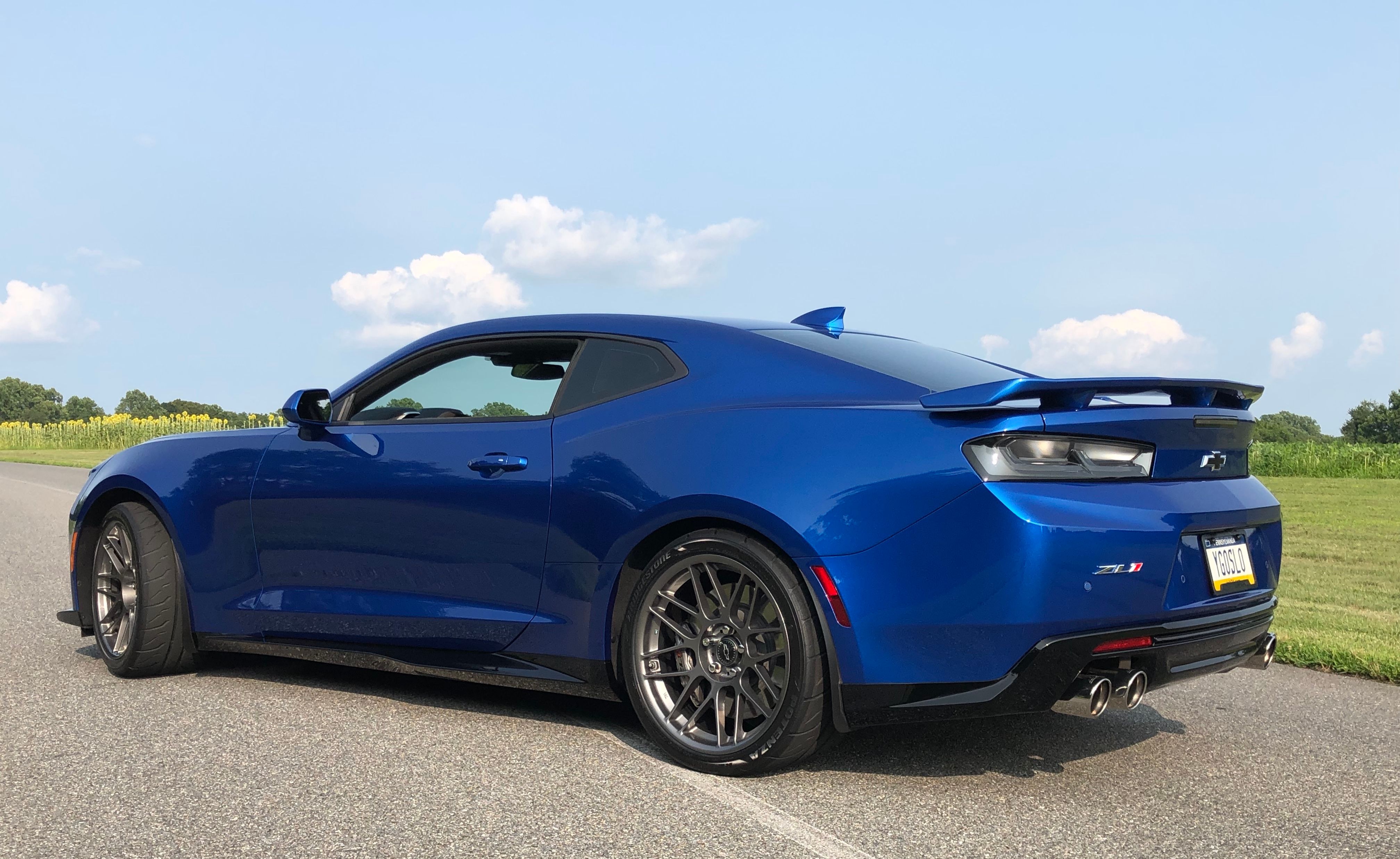 Chevrolet 6th Gen Camaro ZL1 with 19" ARC-8 in Anthracite on Chevrolet ...