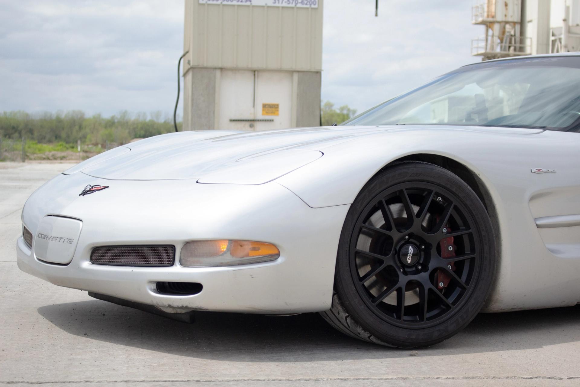Chevrolet C5 Corvette Z06 with 18" EC-7 in Satin Black on Chevrolet C5 ...