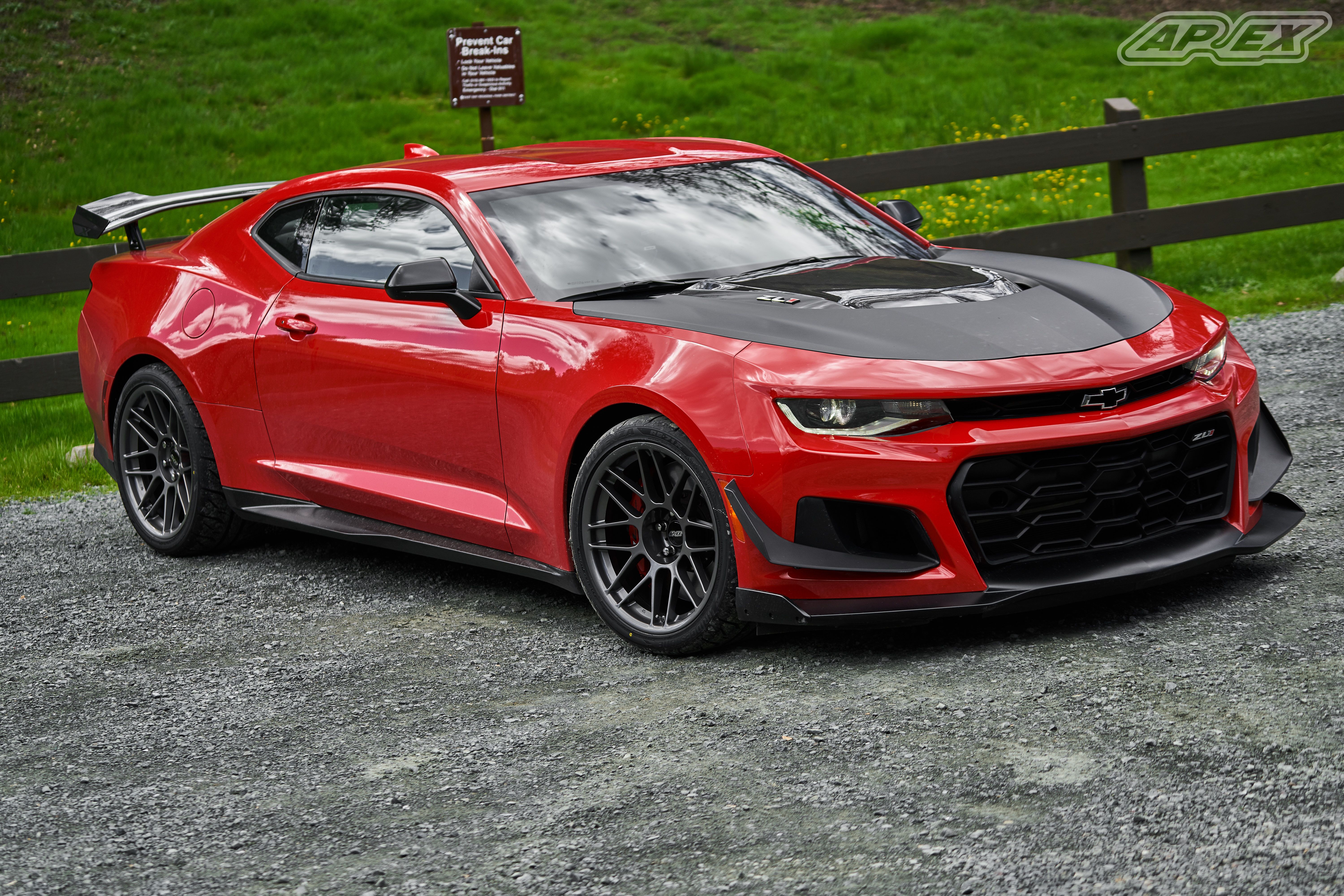 Chevrolet 6th Gen Camaro ZL1 1LE with 19" ARC-8 in Anthracite on ...