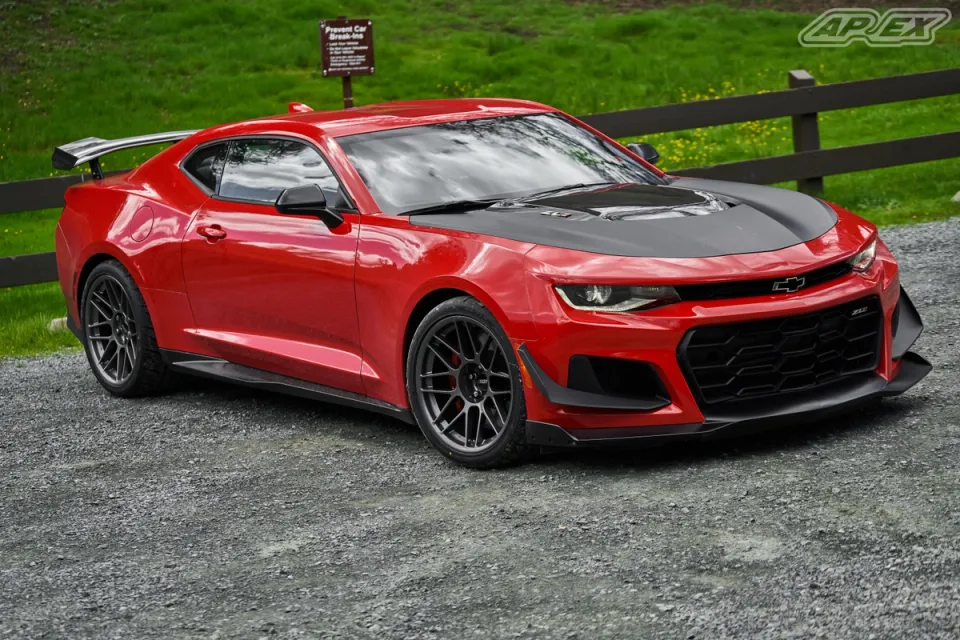Chevrolet 6th Gen Camaro ZL1 1LE with 19" ARC-8 Wheels in Anthracite