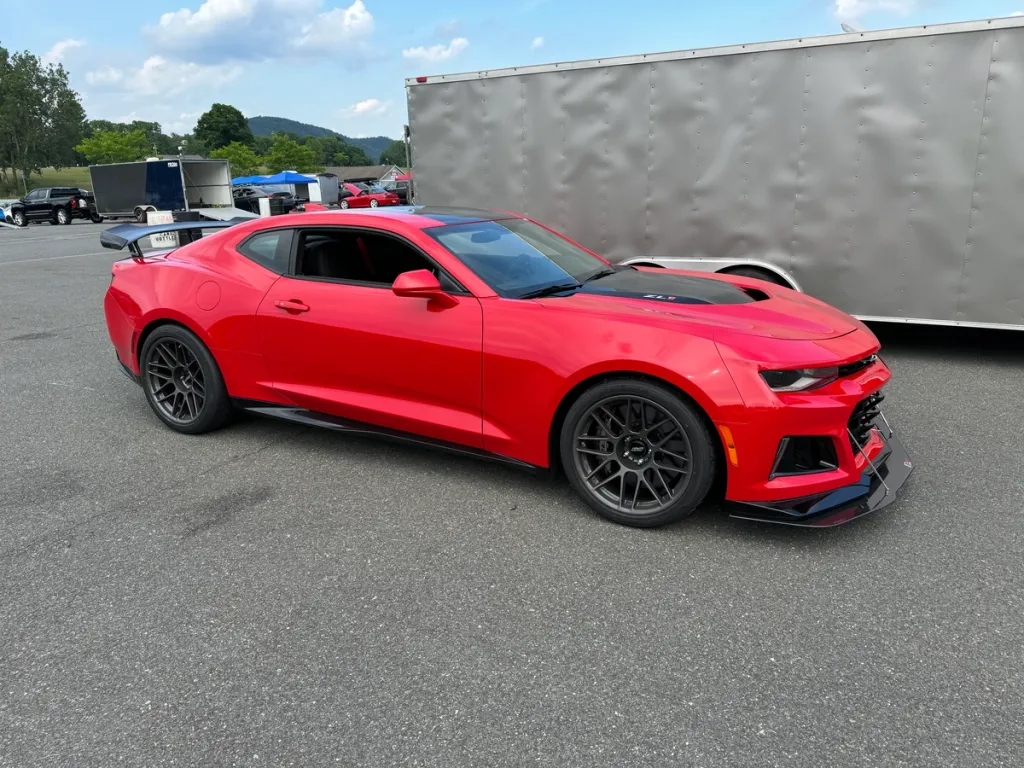 Chevrolet 6th Gen Camaro ZL1 1LE with 19" ARC-8 Wheels in Anthracite