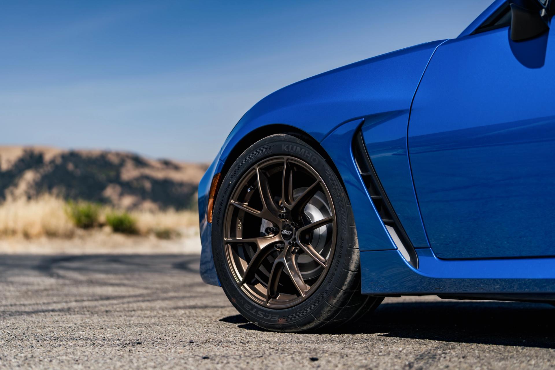 Subaru ZD8 / Gen 2 BRZ with 17" VS-5RS Wheels in Satin Bronze