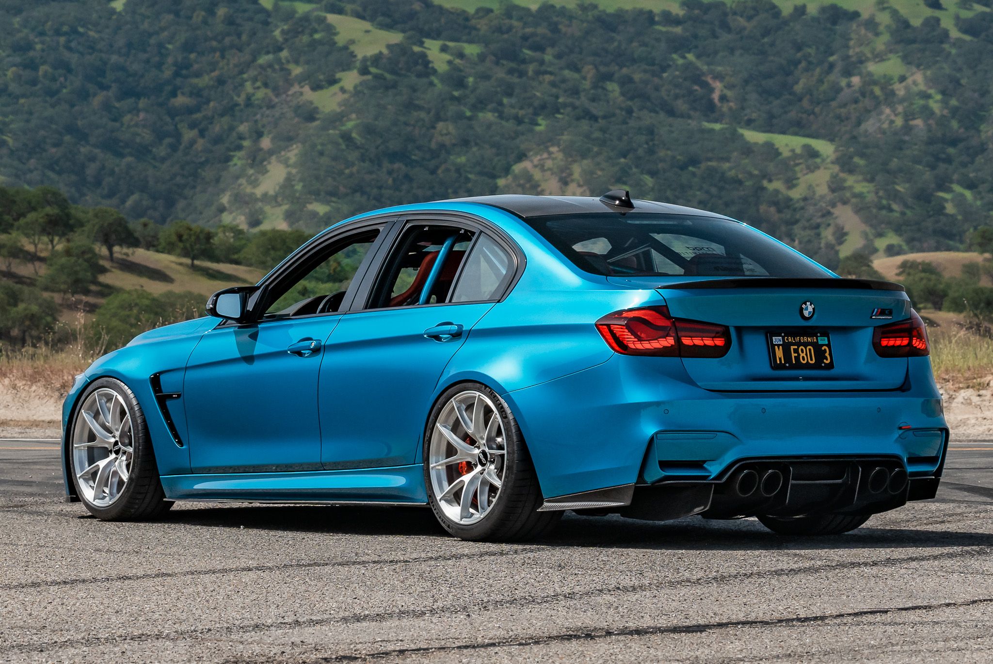 BMW F80 M3 with 19" VS-5RS in Brushed Clear on BMW F80 - Apex Album