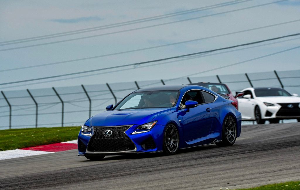 Lexus USC10 RC-F with 19" SM-10 in Anthracite on Lexus USC10 RC-F ...