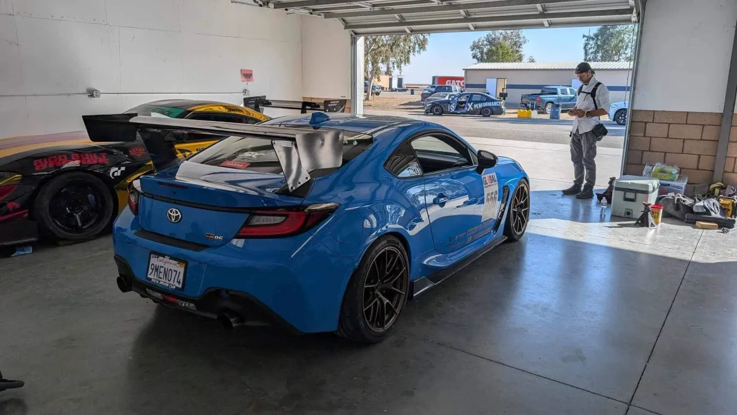 Toyota GR86 with 18" VS-5RS Wheels in Satin Bronze