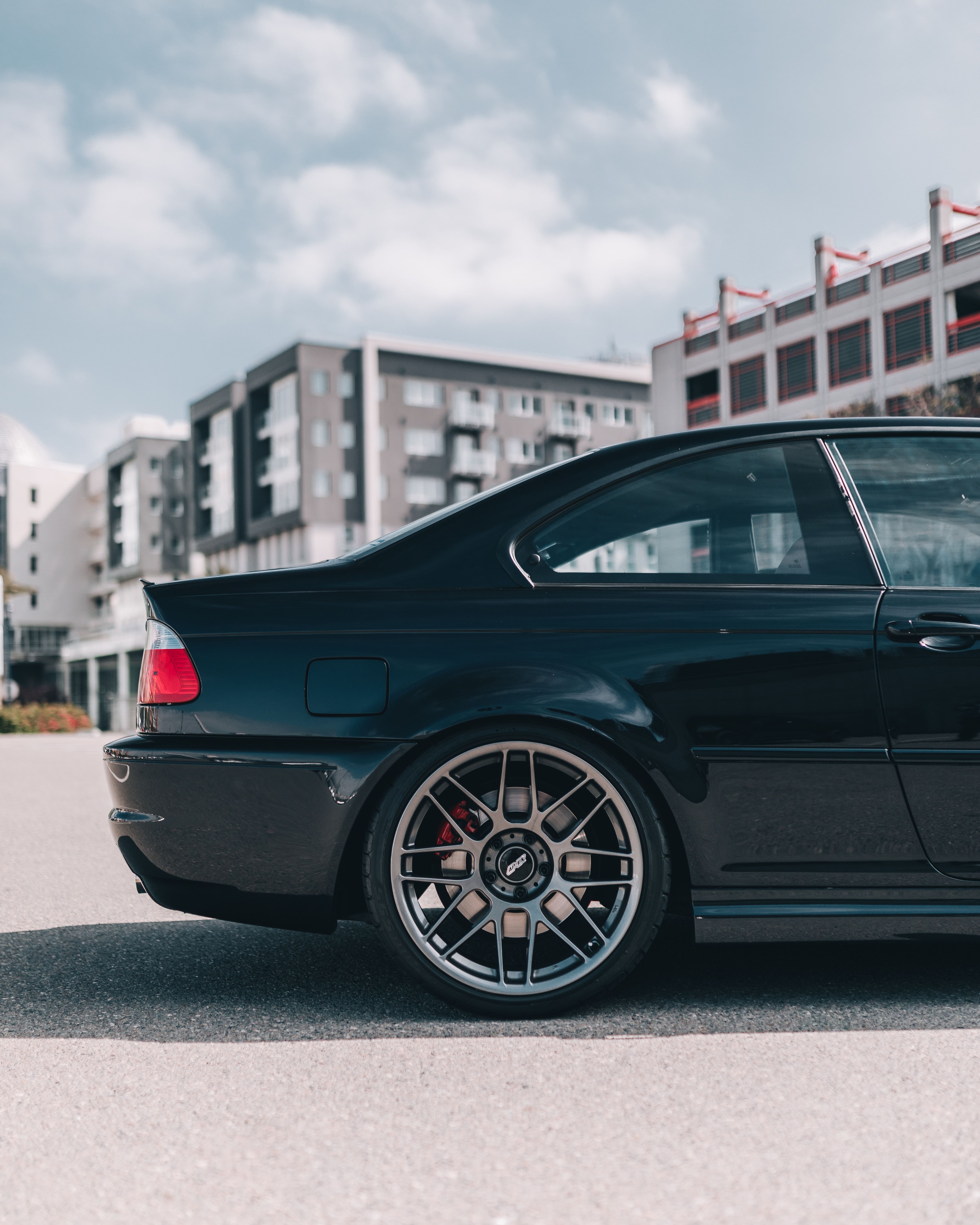 BMW E46 M3 with 19" ARC-8 Wheels in Anthracite