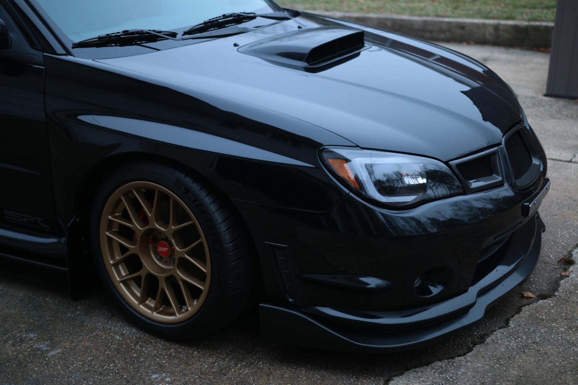 Subaru GD WRX Sedan with 17" ARC-8 in Satin Bronze on Subaru GD WRX ...