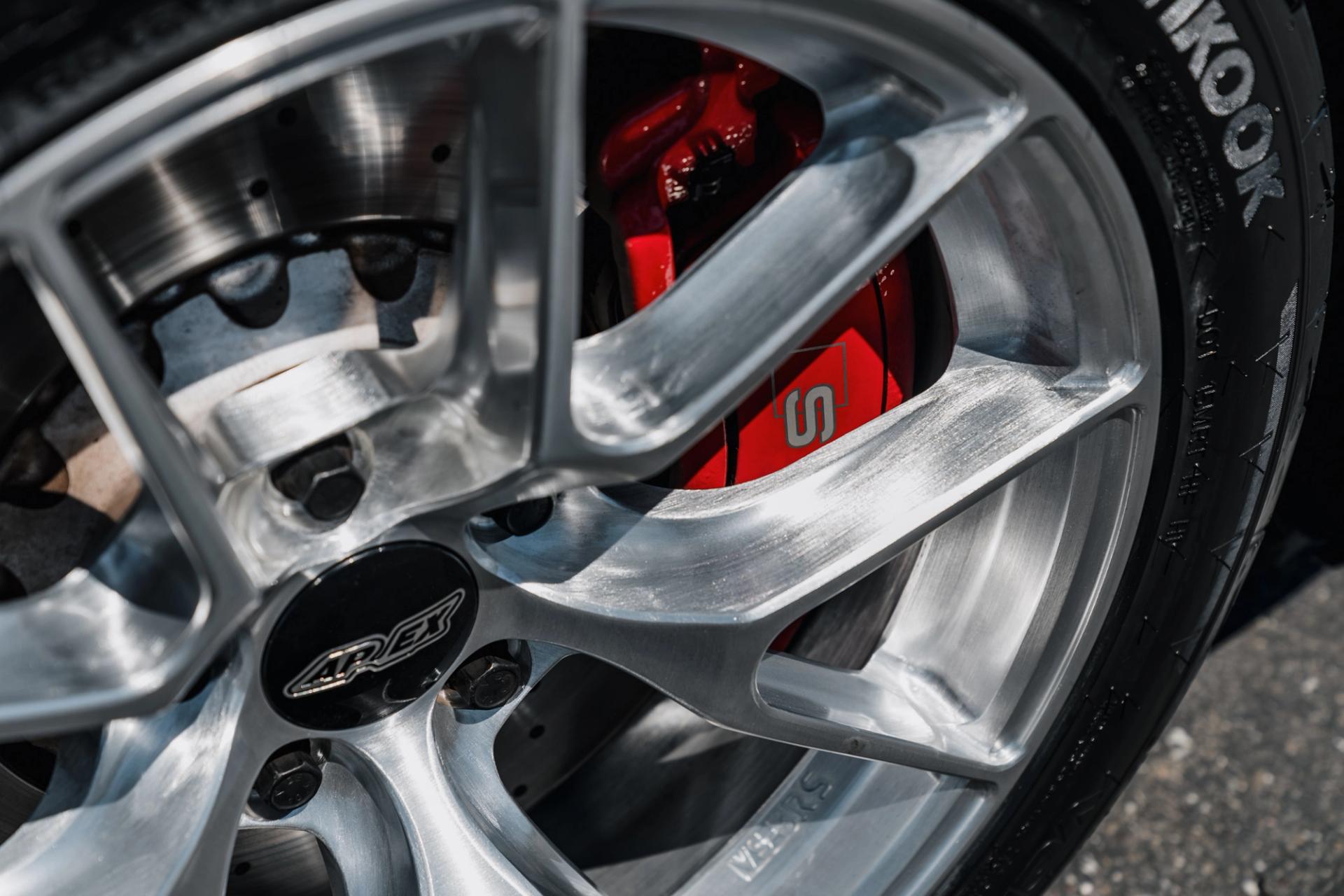 Audi 8Y S3 with 17" VS-5RS Wheels in Brushed Clear