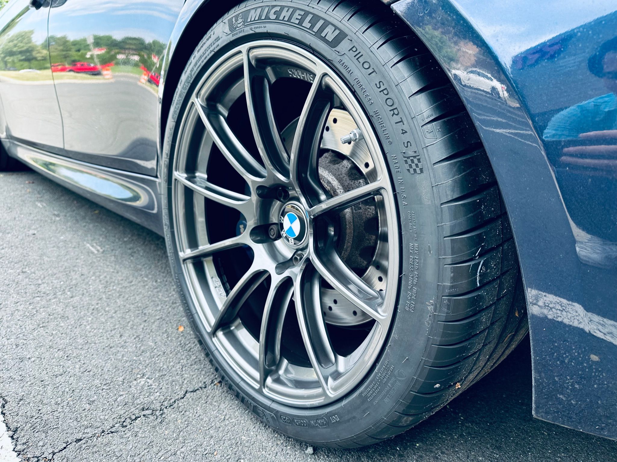 BMW F80 M3 with 19" SM-10RS in Anthracite on BMW F80 - Apex Album