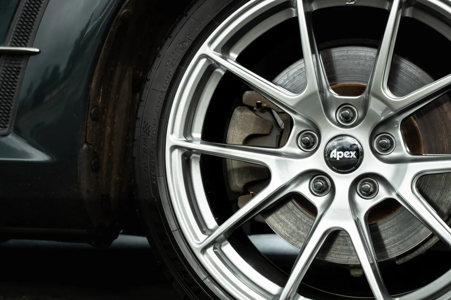 Mazda RX-8 with 18" VS-5 Wheels in Hyper Black