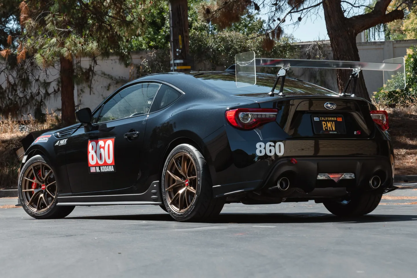 Subaru ZC6 / Gen 1 BRZ with 17" VS-5RS Wheels in Satin Bronze