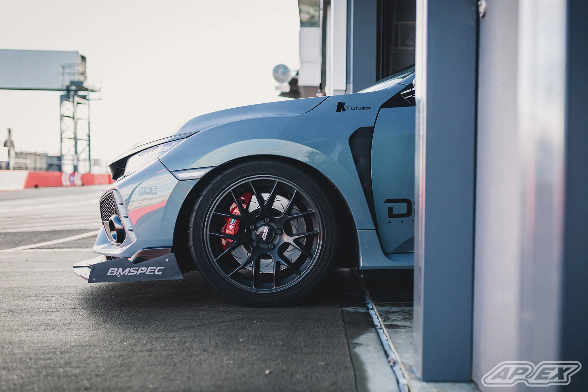 Honda Civic Type-R On EC-7 Wheels At Donnington Park