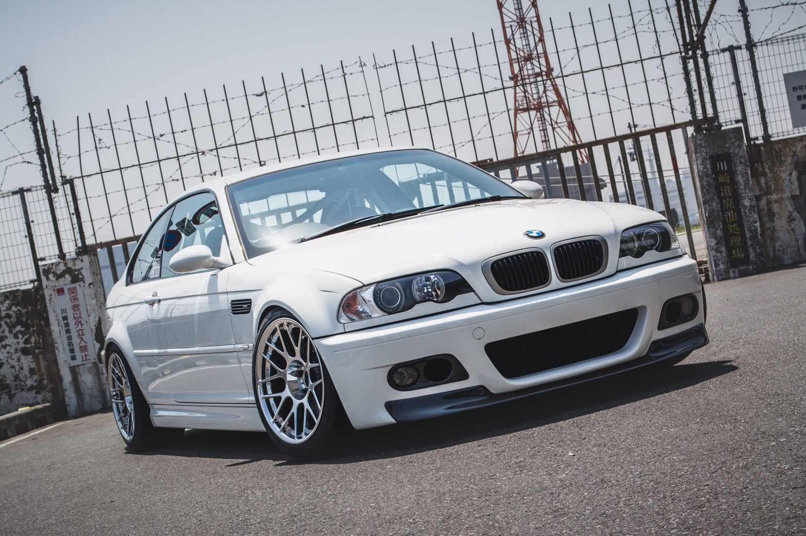BMW E46 M3 with 18" ARC-8R Wheels in Polished
