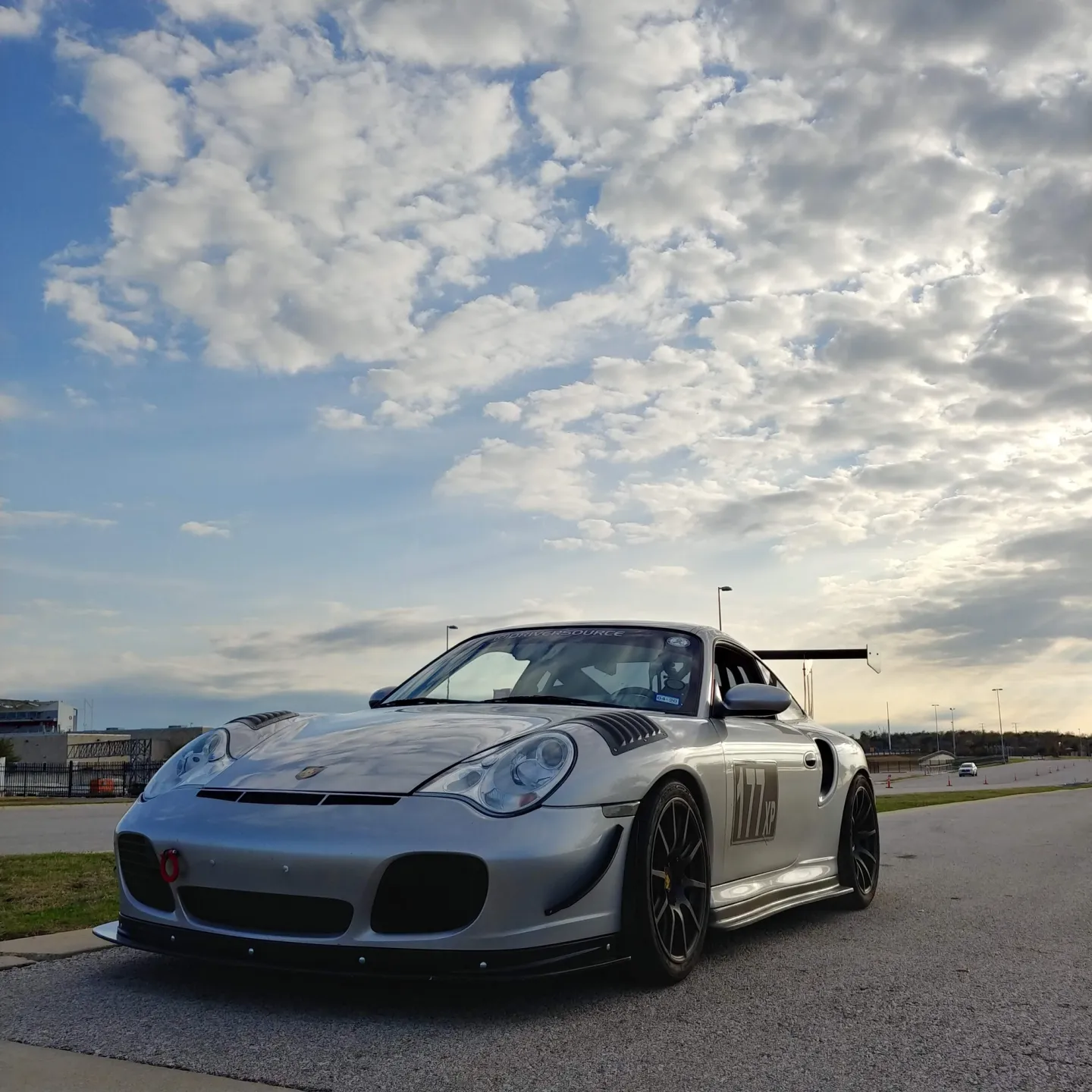 Porsche 911 996 Turbo with 18" SM-10 Wheels in Satin Black