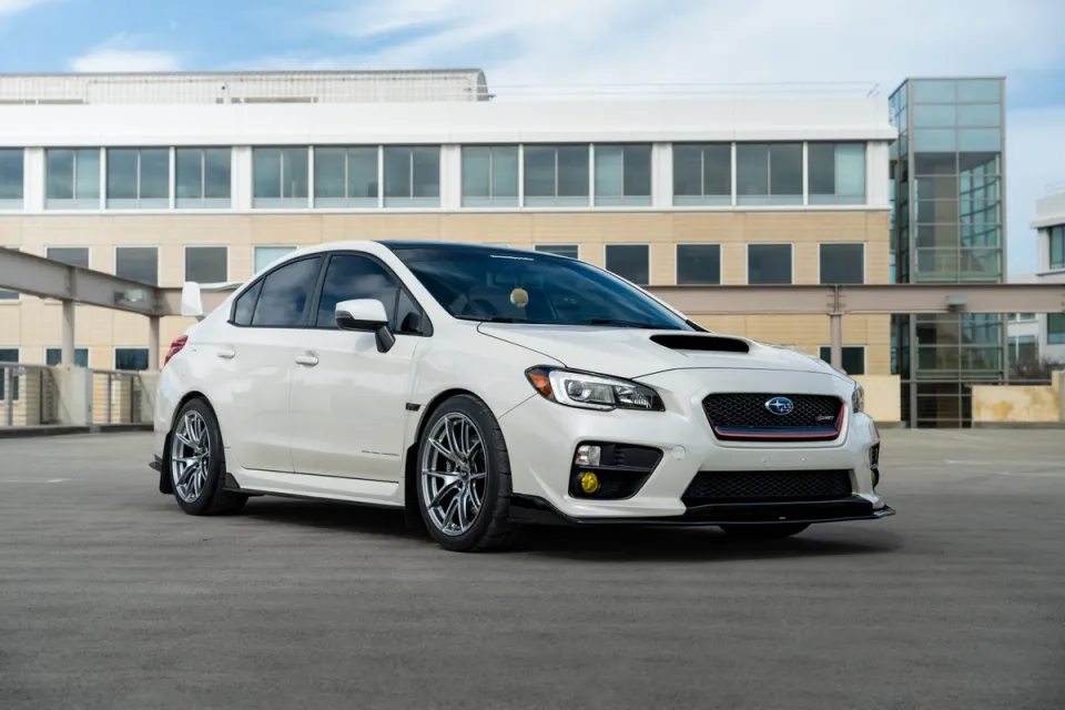 Subaru VA WRX STI with 18" VS-5 Wheels in Hyper Black