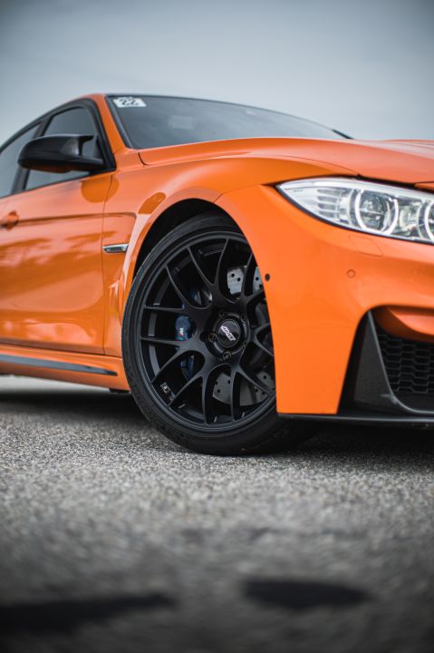 BMW F80 M3 with 19" EC-7 Wheels in Satin Black