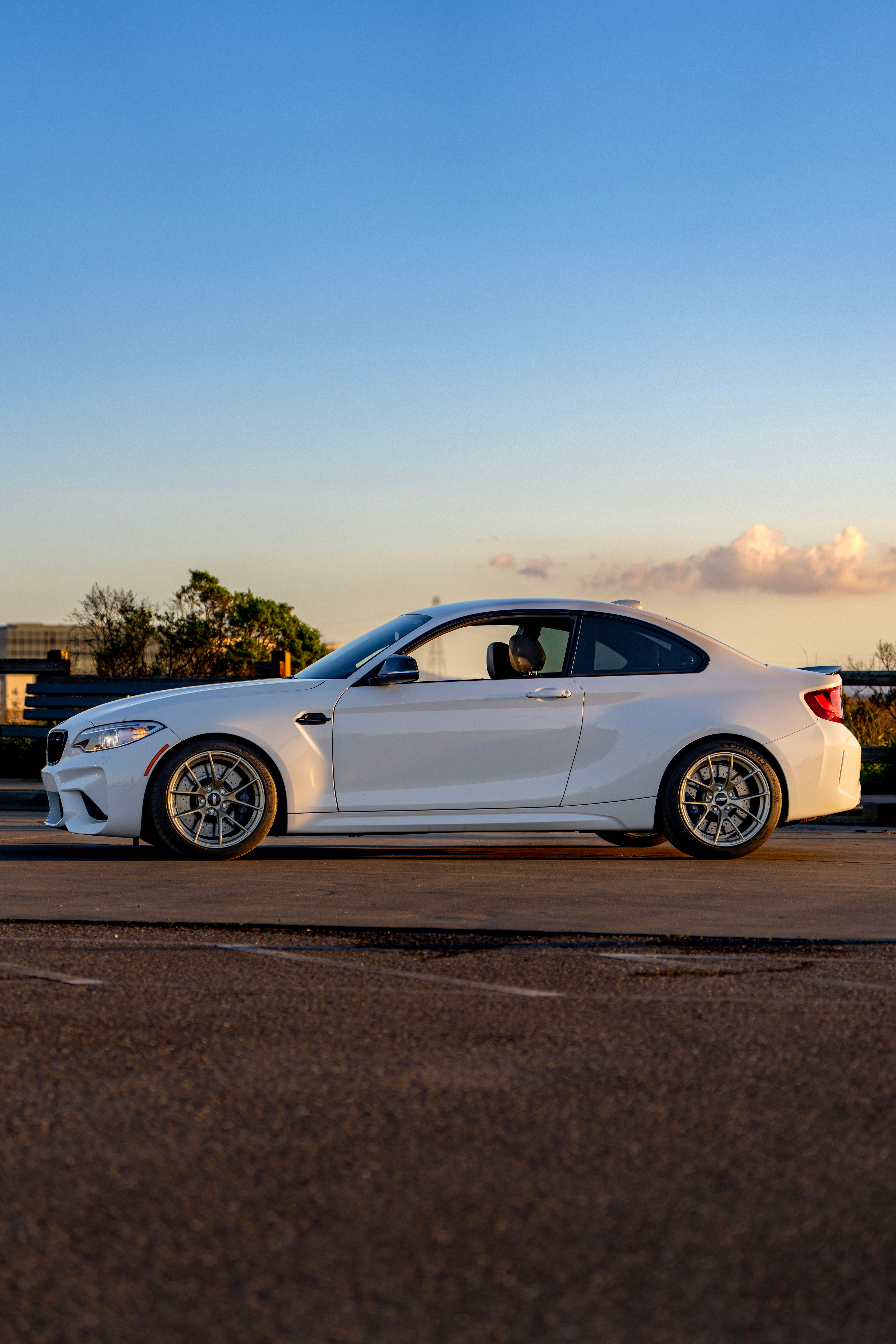 BMW F87 M2 with 18" VS-5RS in Motorsport Gold on BMW F87 - Apex Album
