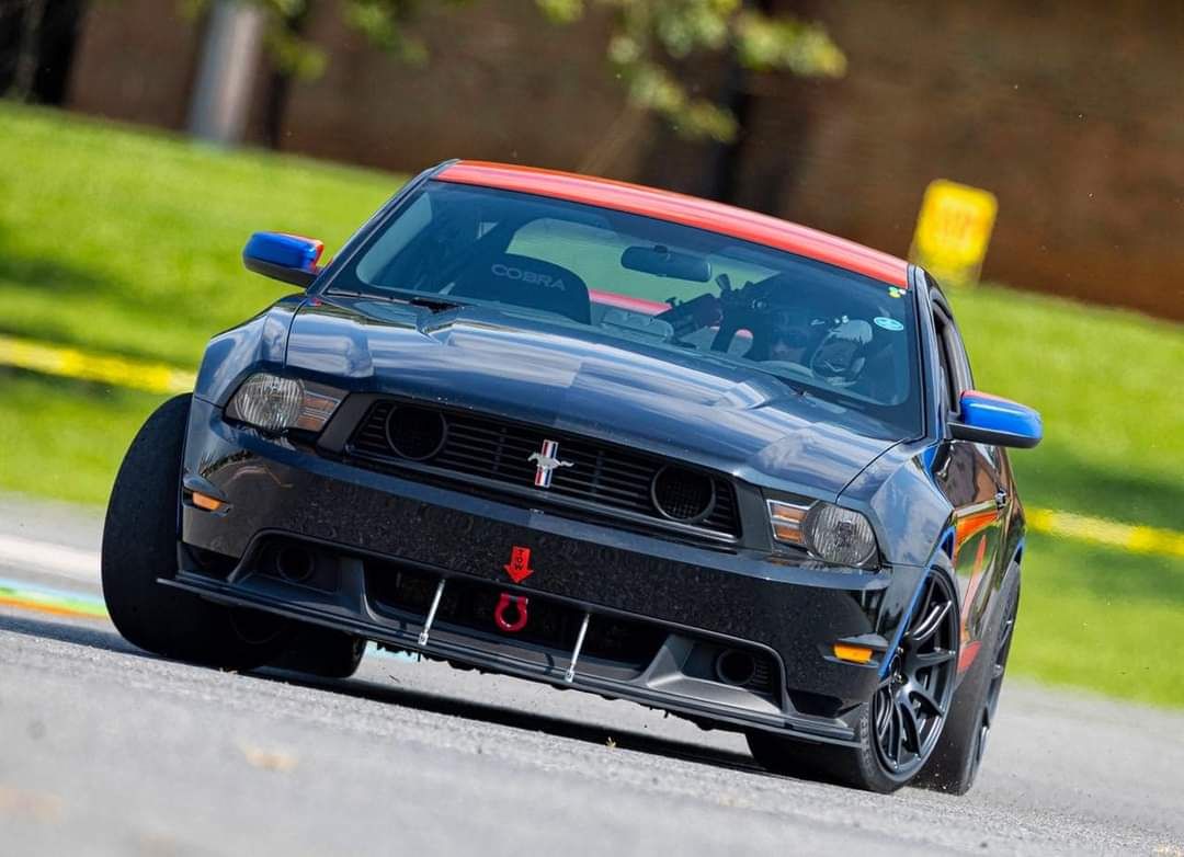 Ford S197 Mustang Boss 302 with 18" SM-10 in Satin Black on Ford S197 ...
