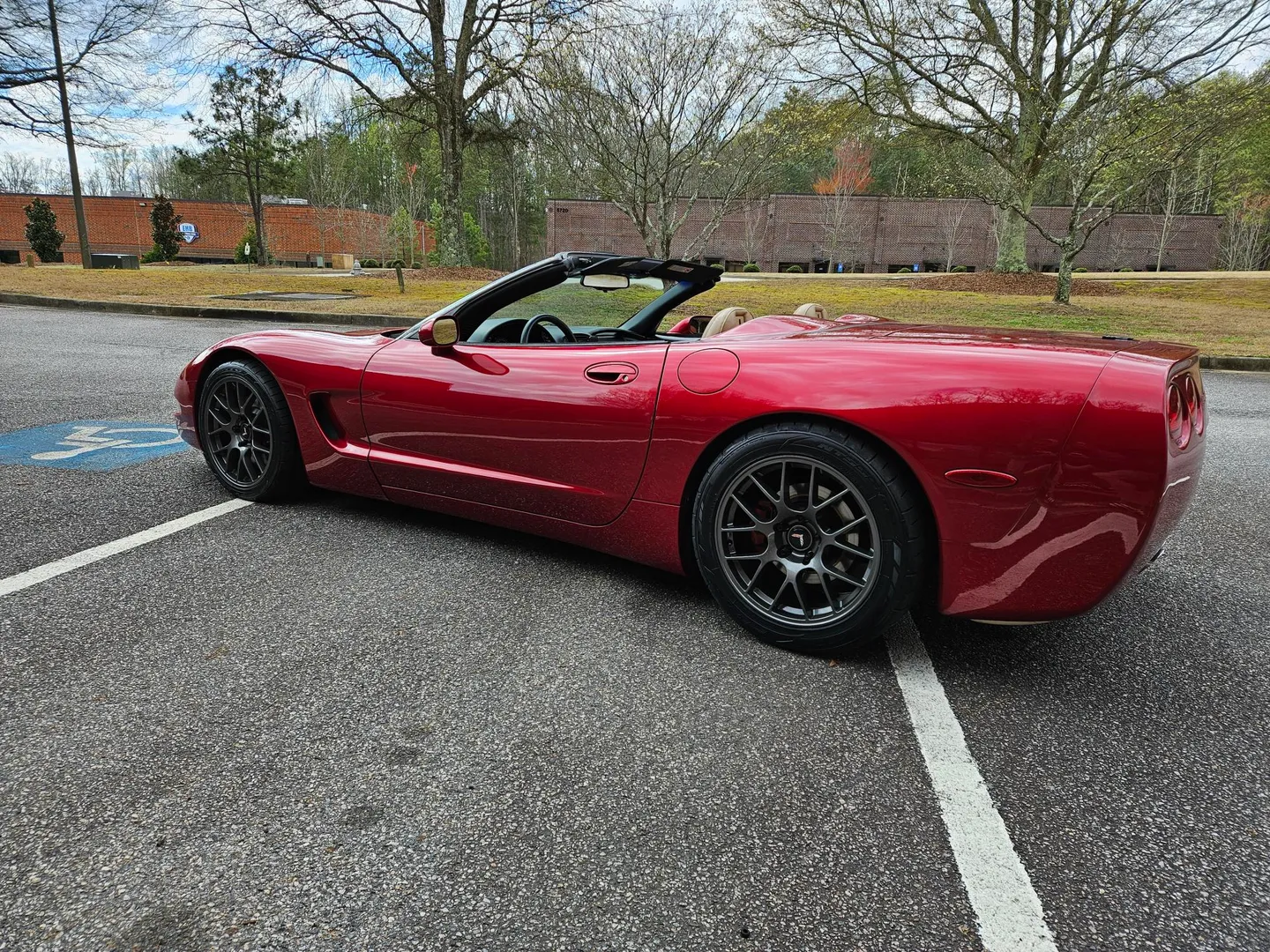 Chevrolet C5 Corvette Base/Z51 with 18" EC-7 Wheels in Anthracite
