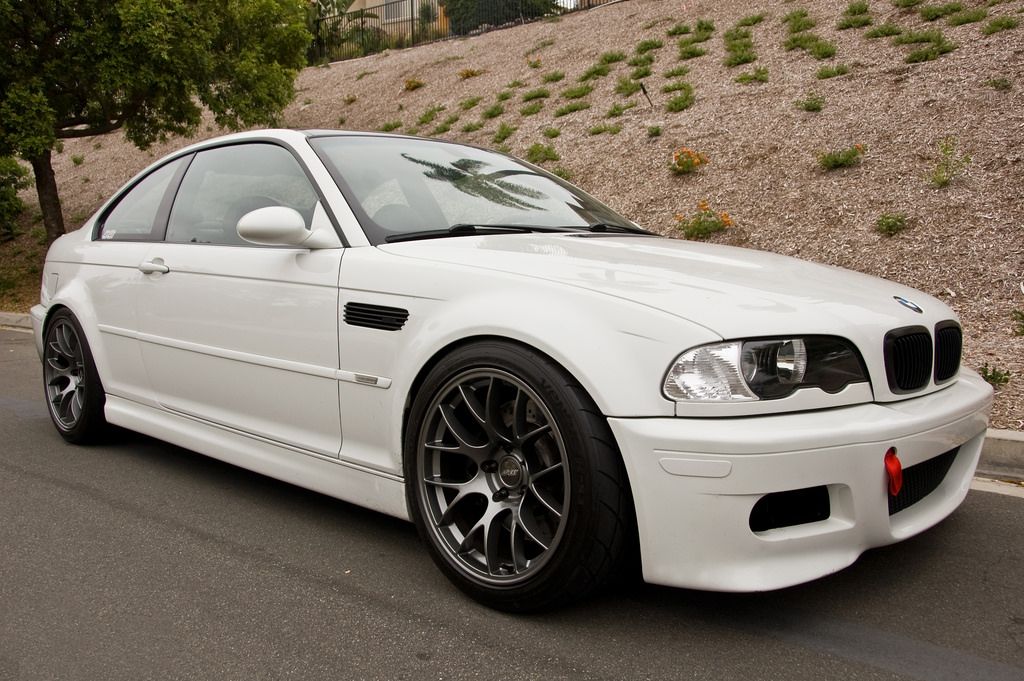 BMW E46 M3 with 18" EC-7 Wheels in Anthracite