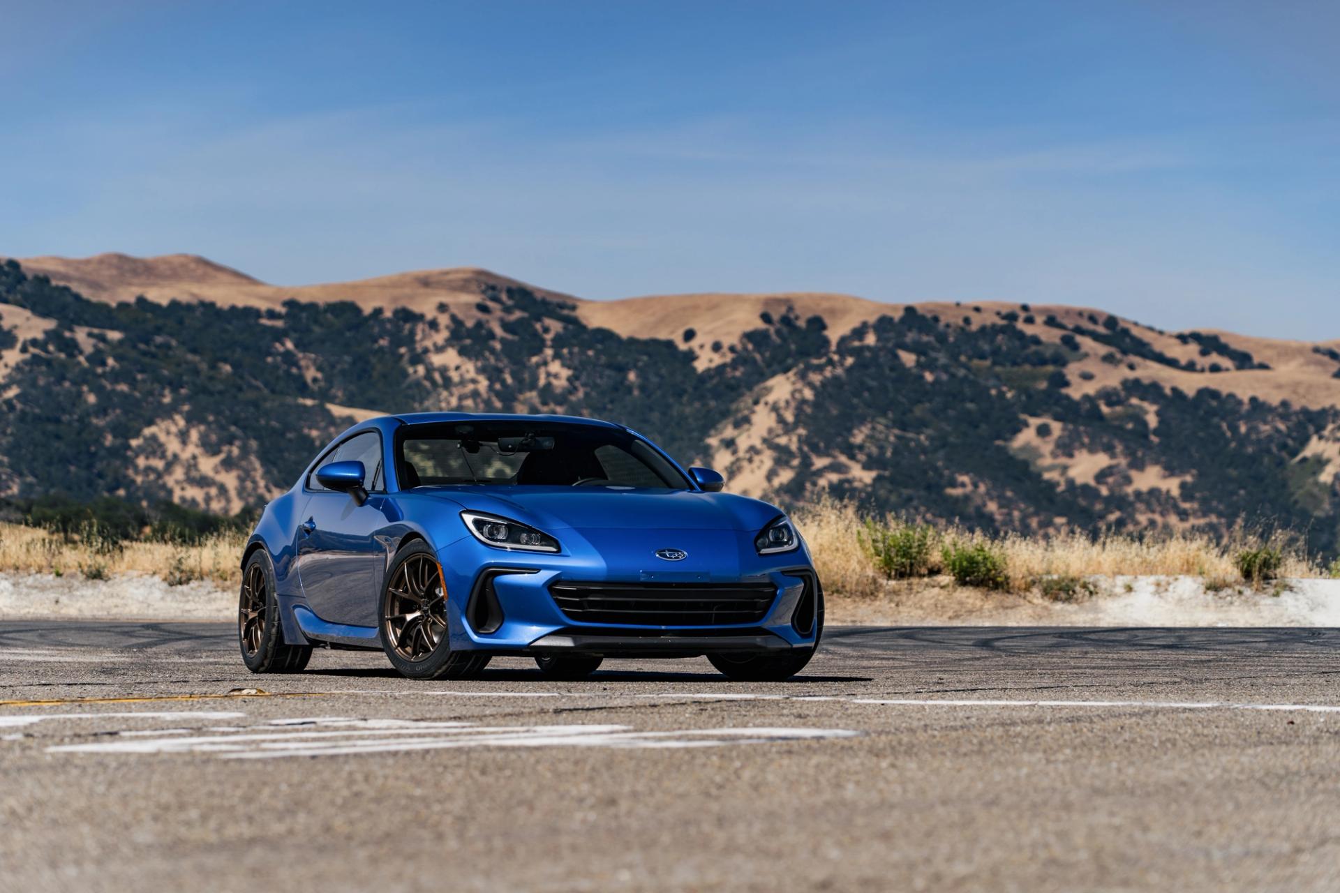 Subaru ZD8 / Gen 2 BRZ with 17" VS-5RS Wheels in Satin Bronze