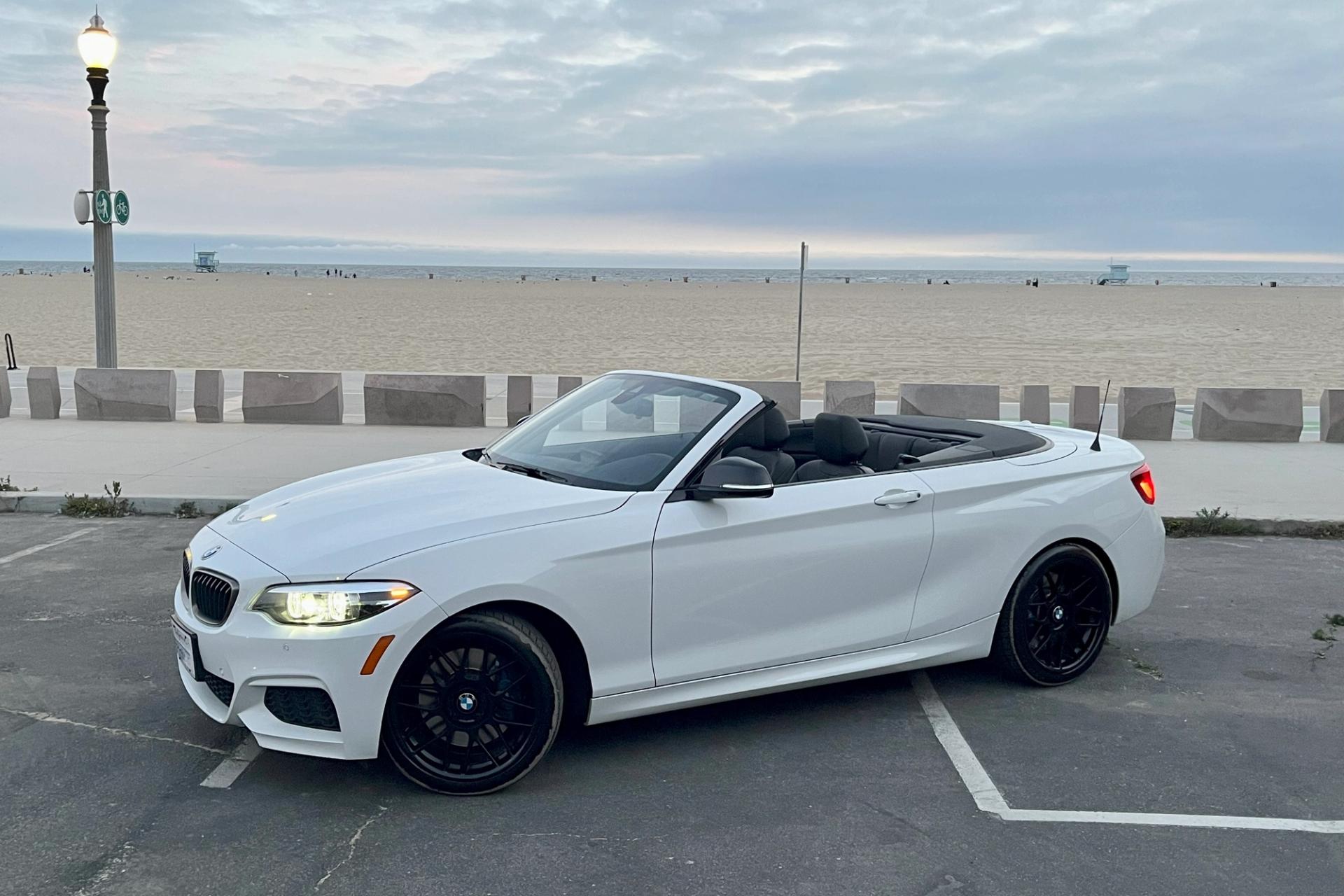 BMW F23 Convertible 2 Series with 18" ARC-8 Wheels in Satin Black