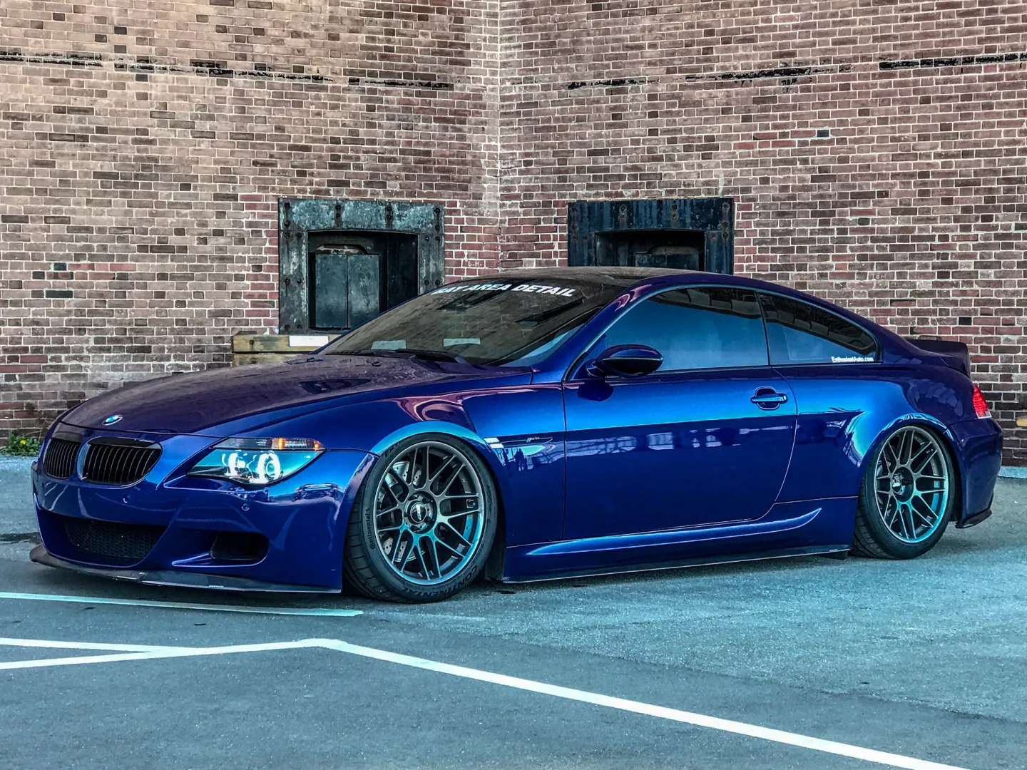 Max’s Bagged 2006 E63 M6 With ARC-8 Wheels