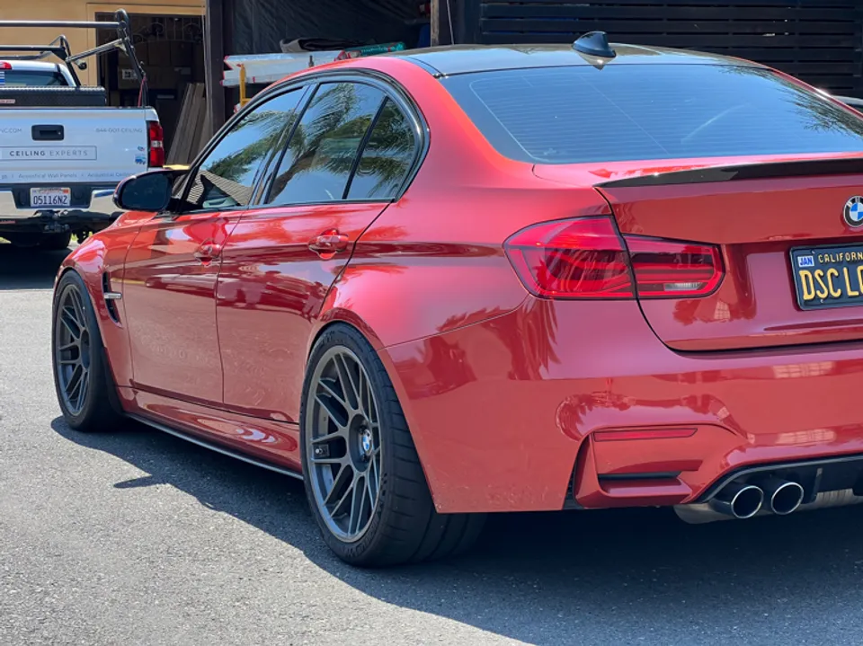 BMW F80 M3 with 19" ARC-8 Wheels in Anthracite