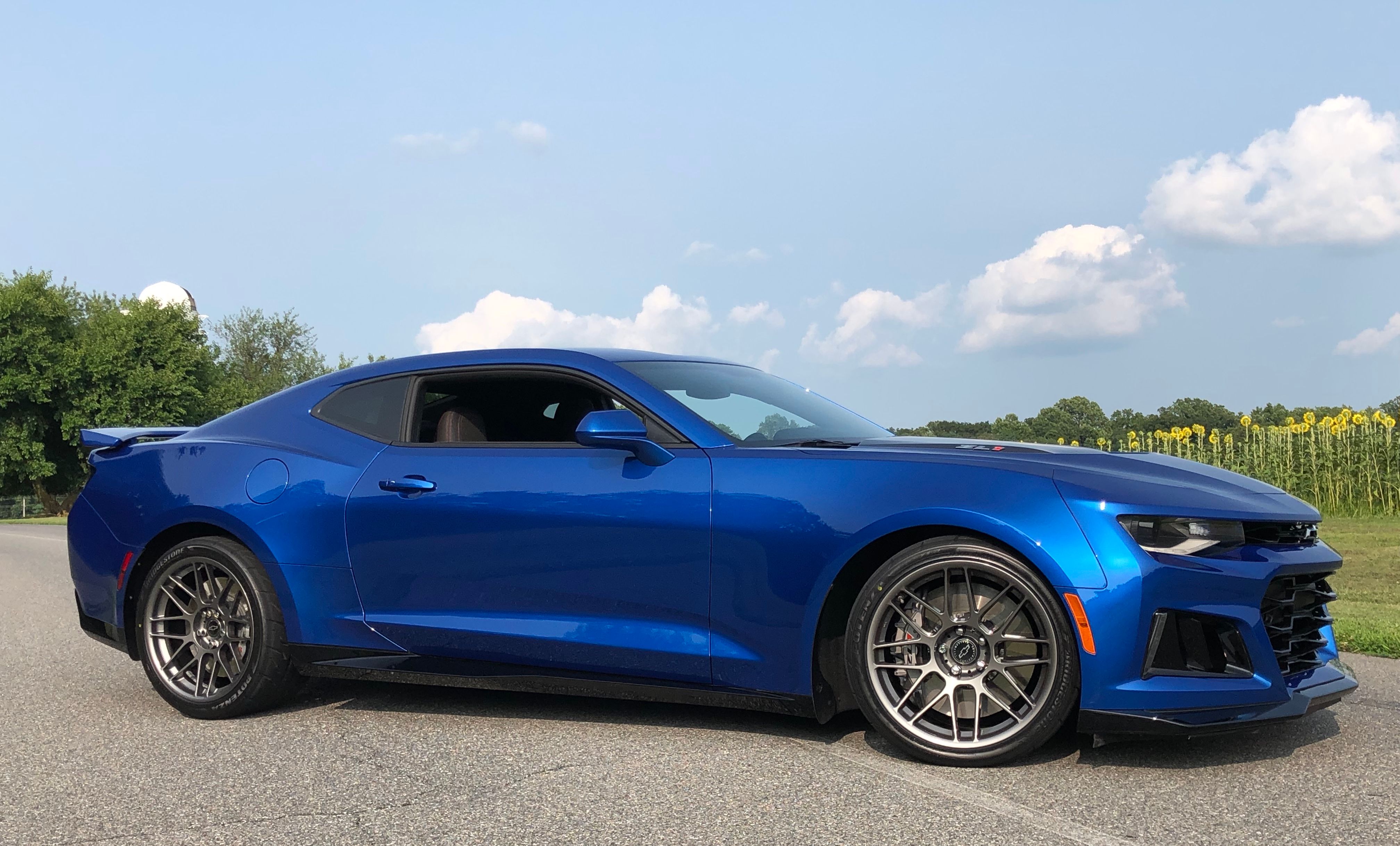 Chevrolet 6th Gen Camaro ZL1 with 19" ARC-8 in Anthracite on Chevrolet ...