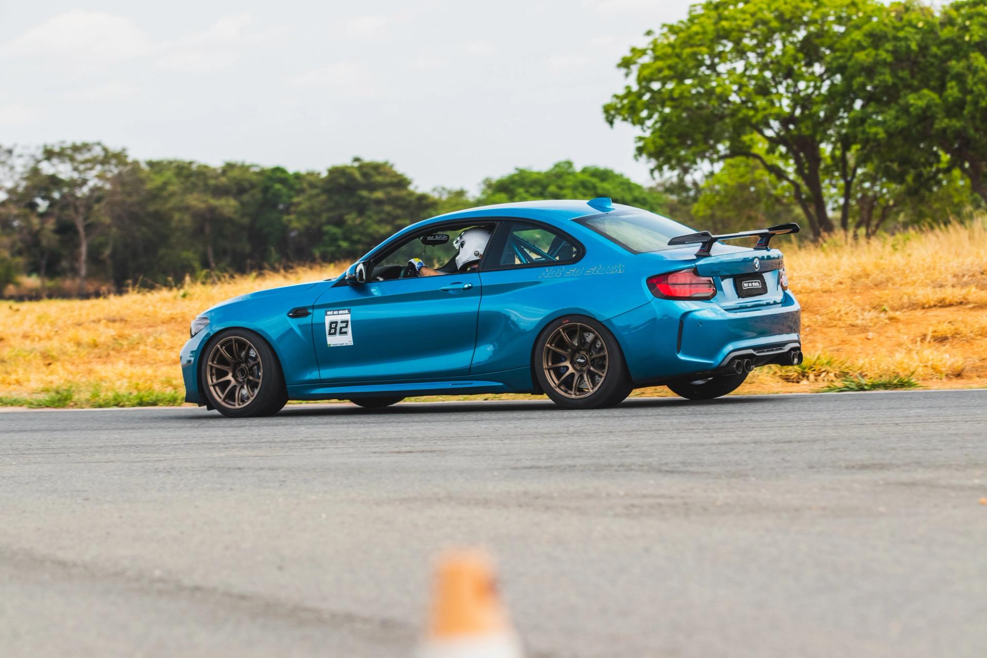 BMW F87 M2 with 18" SM-10 in Custom Finish on BMW F87 - Apex Album