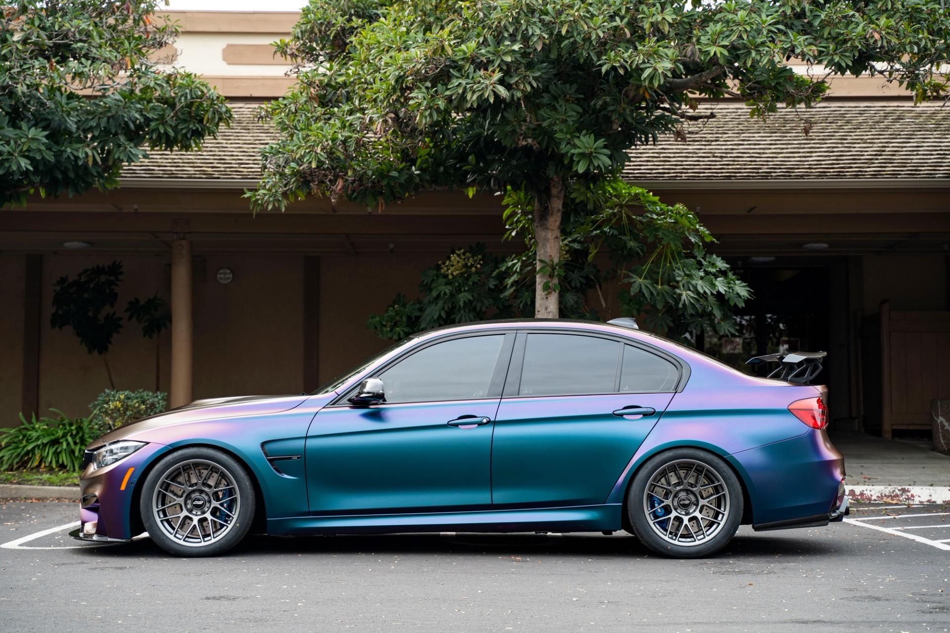 BMW F80 M3 with 18" ARC-8 Wheels in Anthracite
