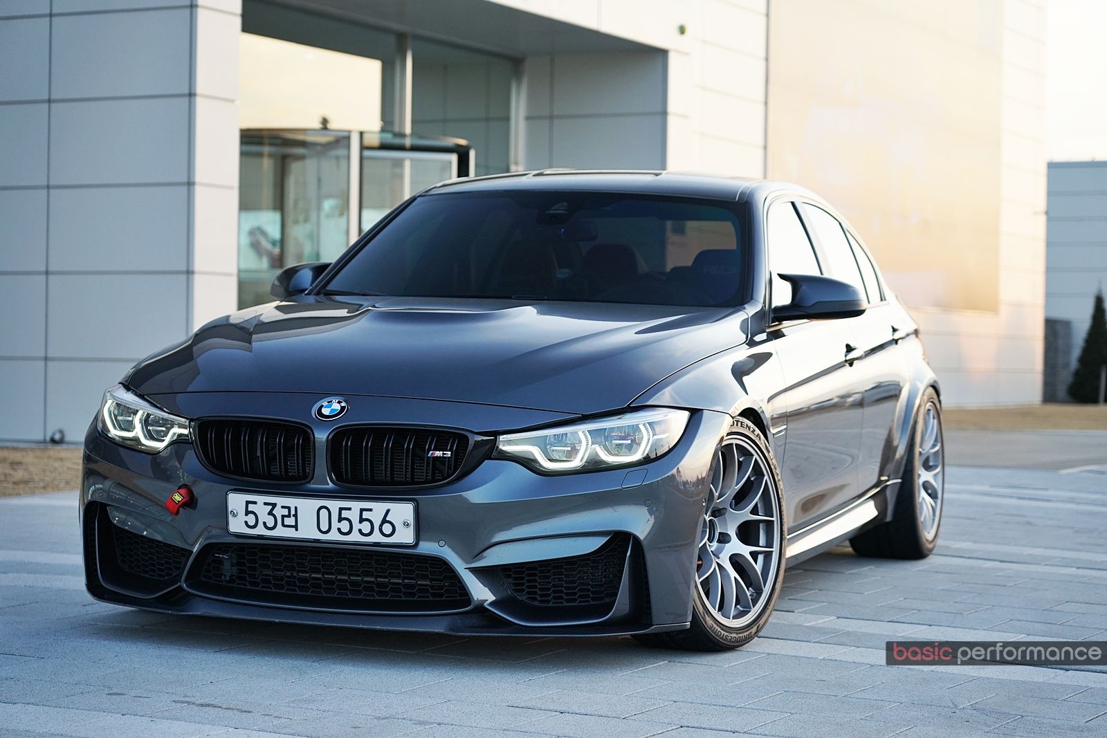 BMW F80 M3 with 19" EC-7 in Race Silver on BMW F80 - Apex Album
