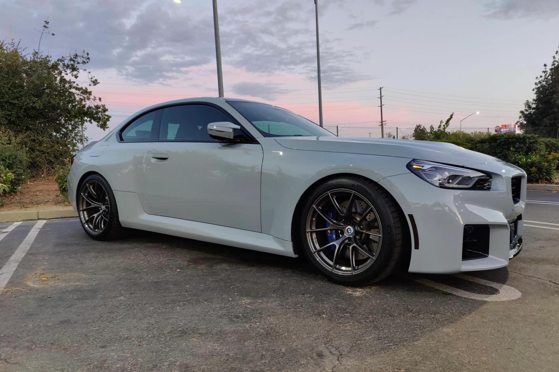 BMW G87 M2 with 19"/20" VS-5RS Wheels in Anthracite