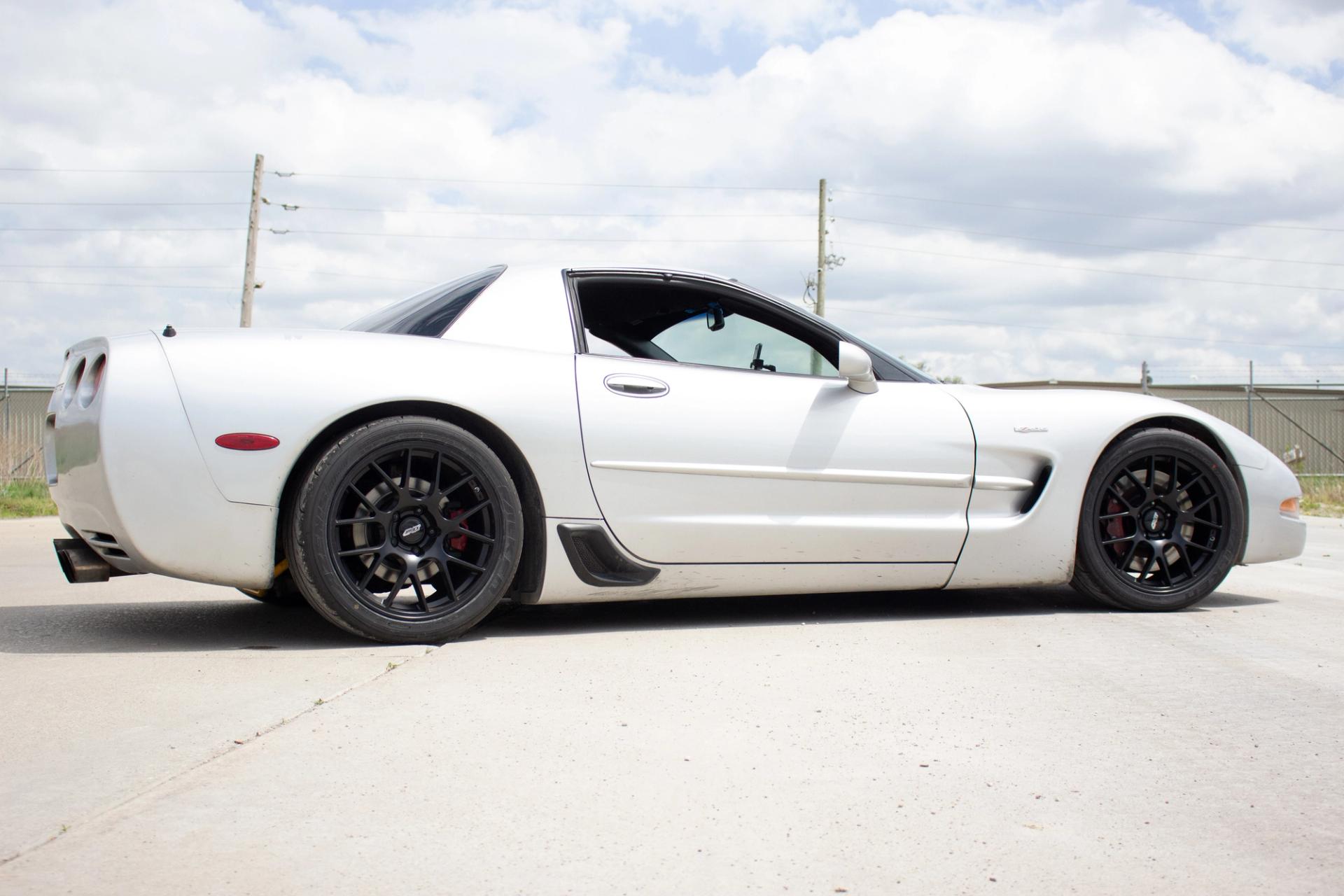 Chevrolet C5 Corvette Z06 with 18" EC-7 in Satin Black on Chevrolet C5 ...