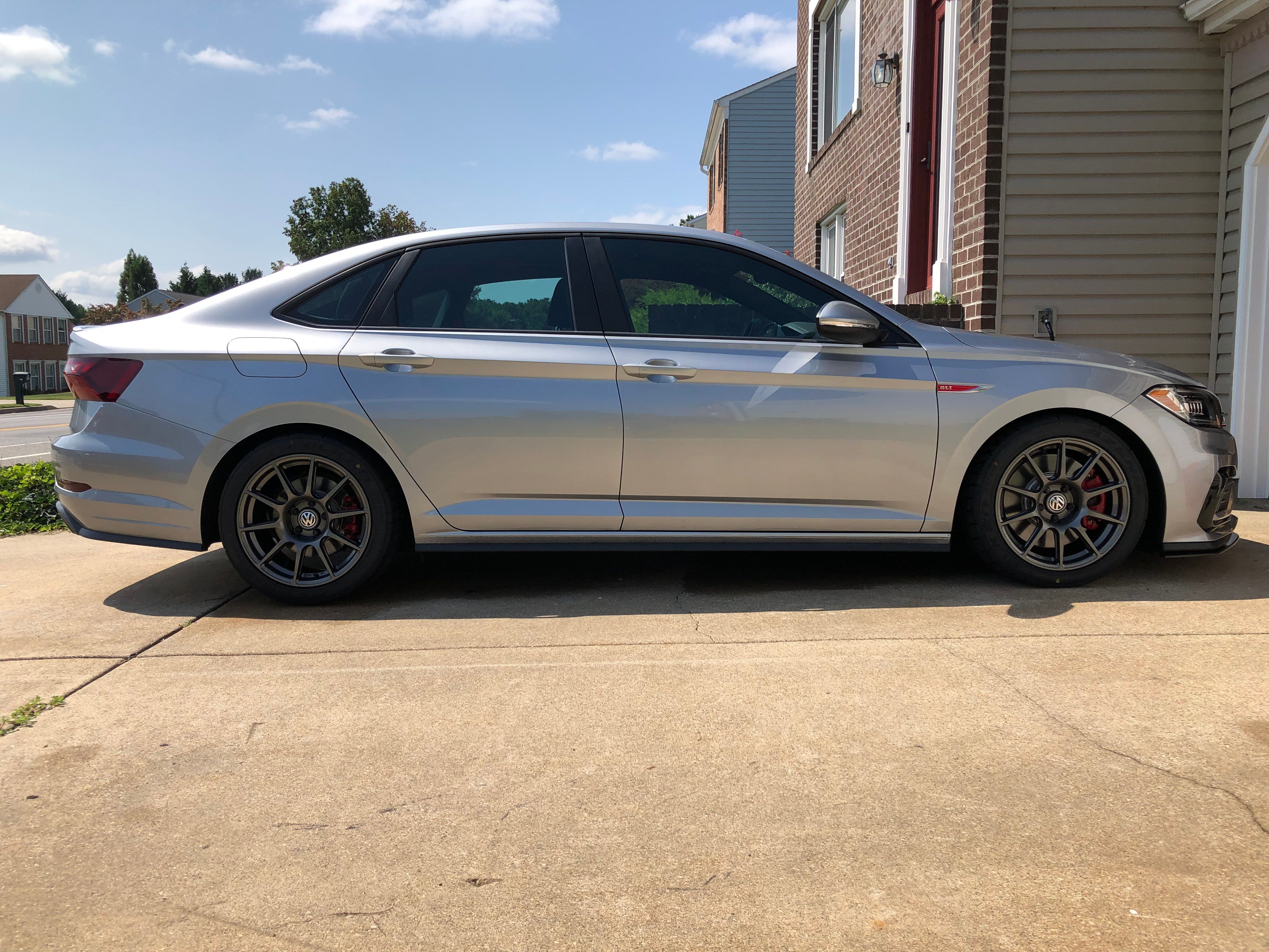 VW MK7 GLI with 17" SM-10 in Anthracite on VW MK7 - Apex Album