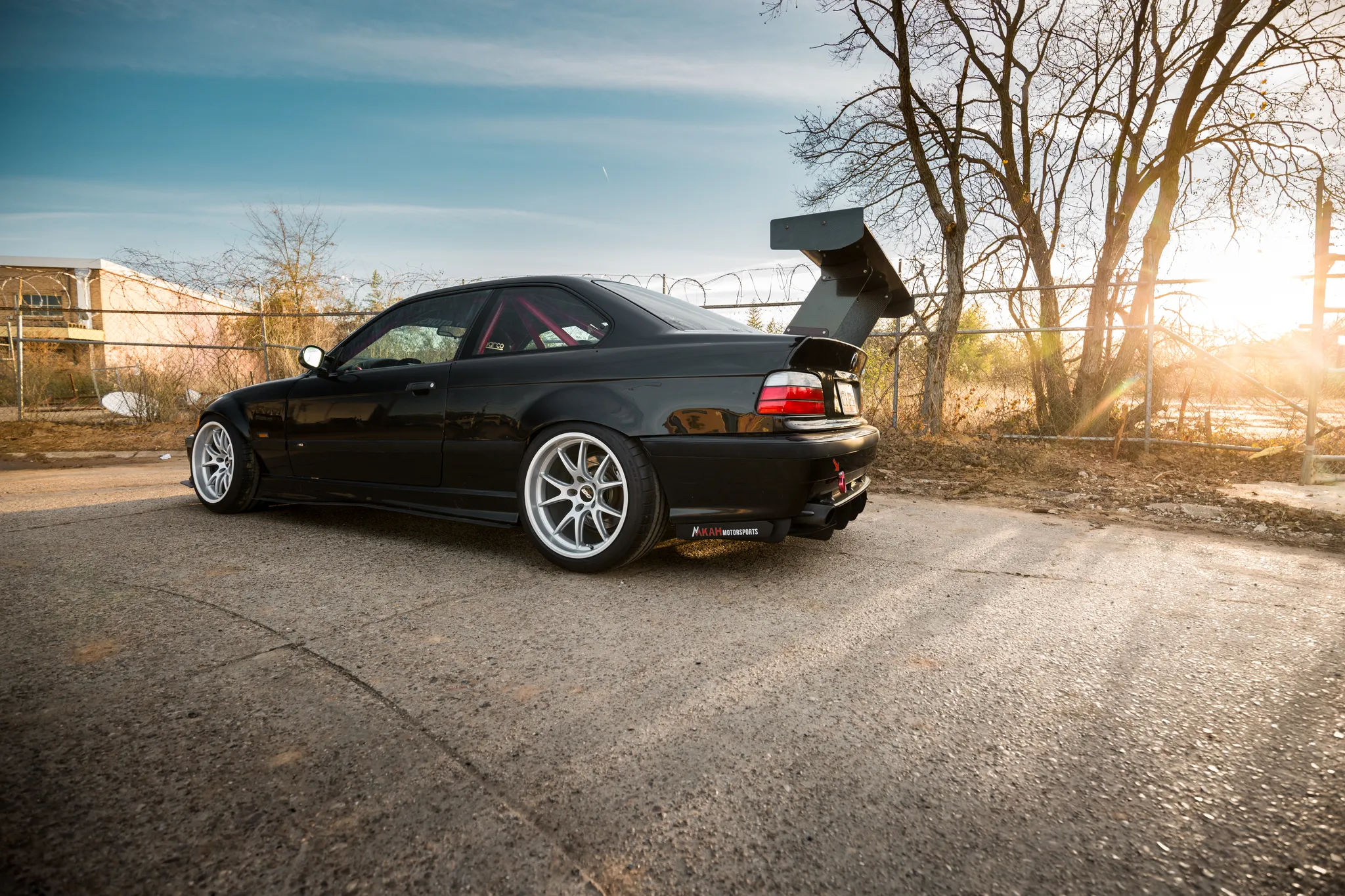Mkah Motorsports E36 M3 With Wide FL-5 Wheels