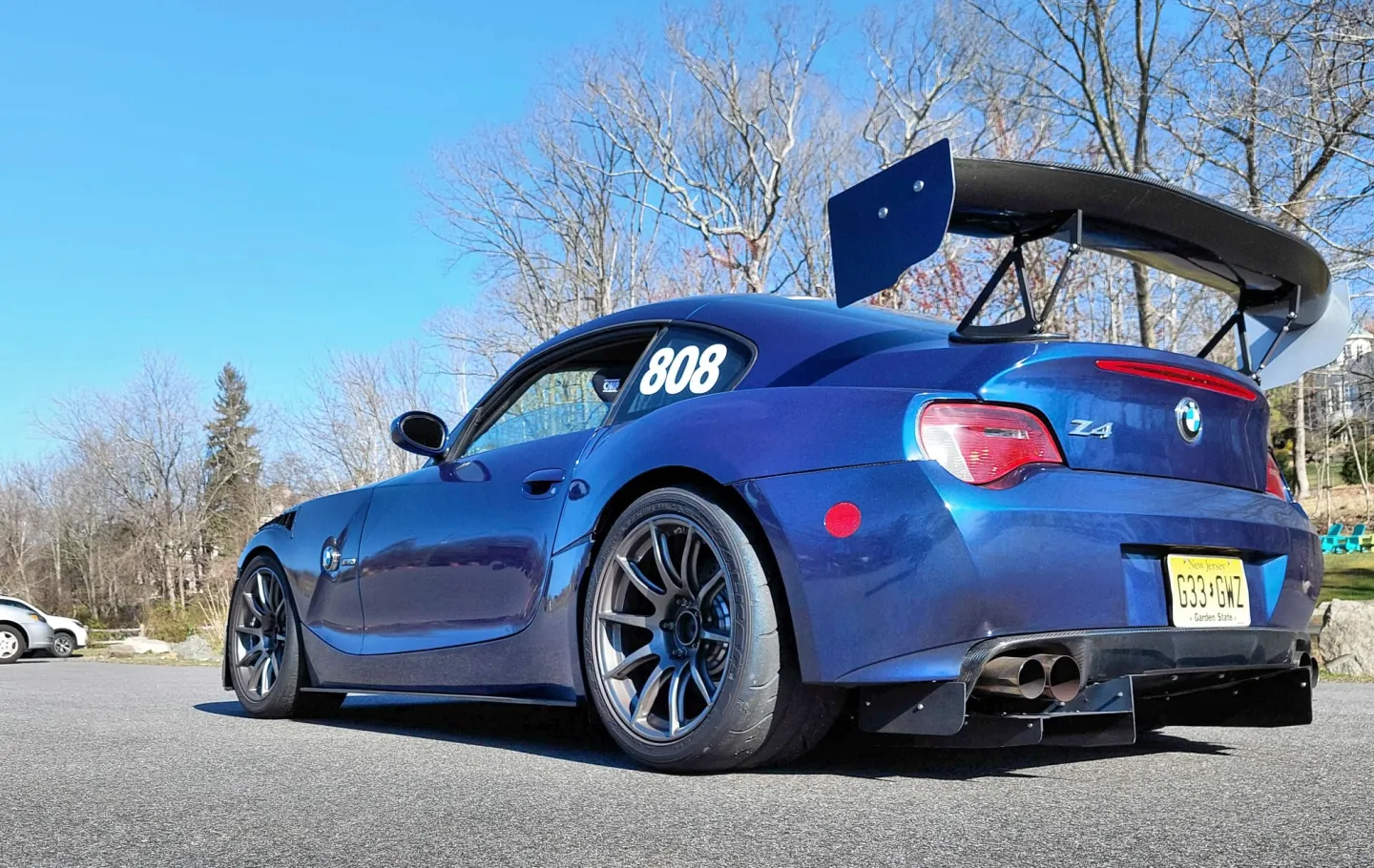 BMW E86 Coupe Z4 with 18" SM-10 Wheels in Anthracite