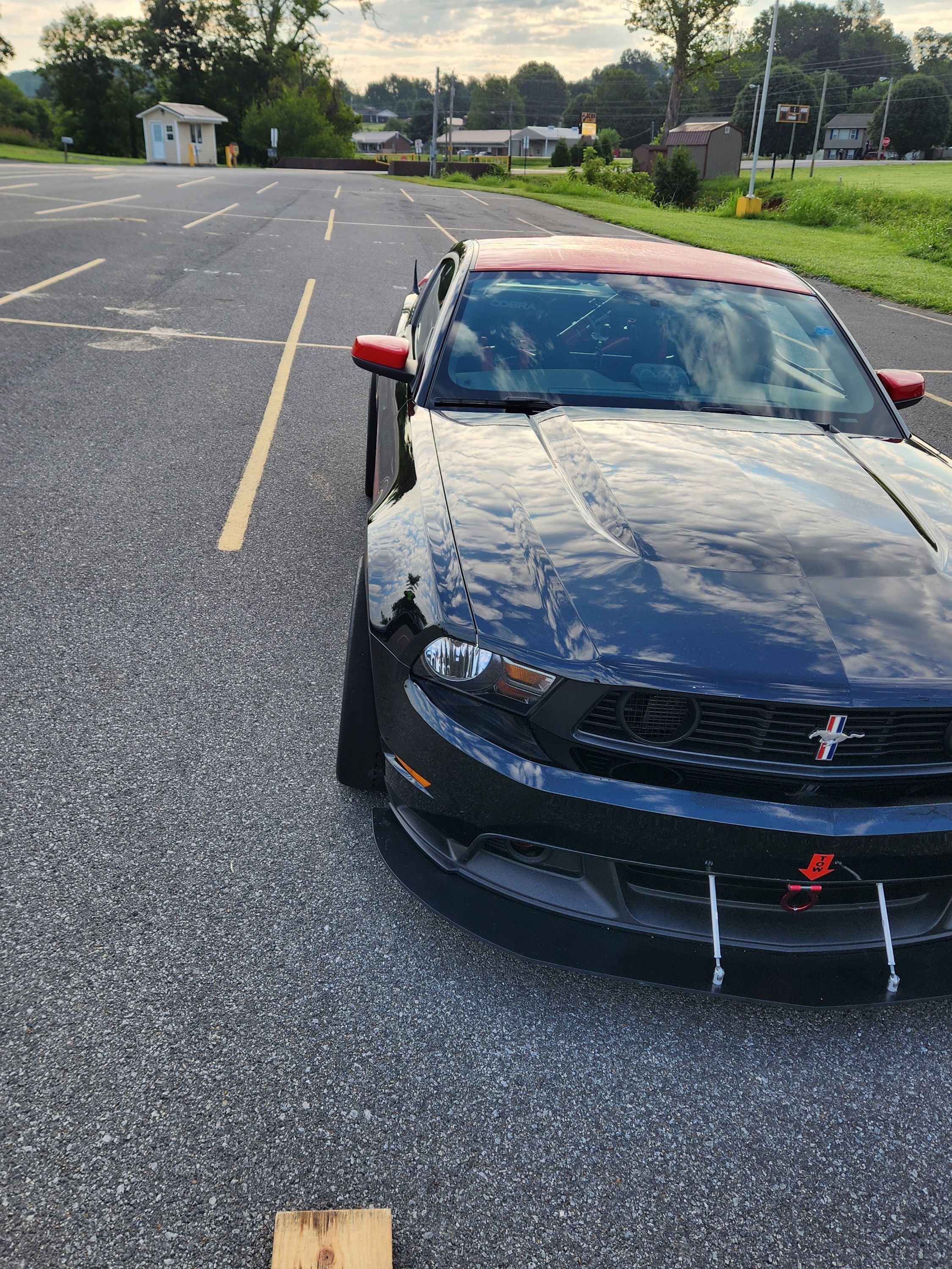 Ford S197 Mustang Boss 302 with 18" SM-10 in Satin Black on Ford S197 ...