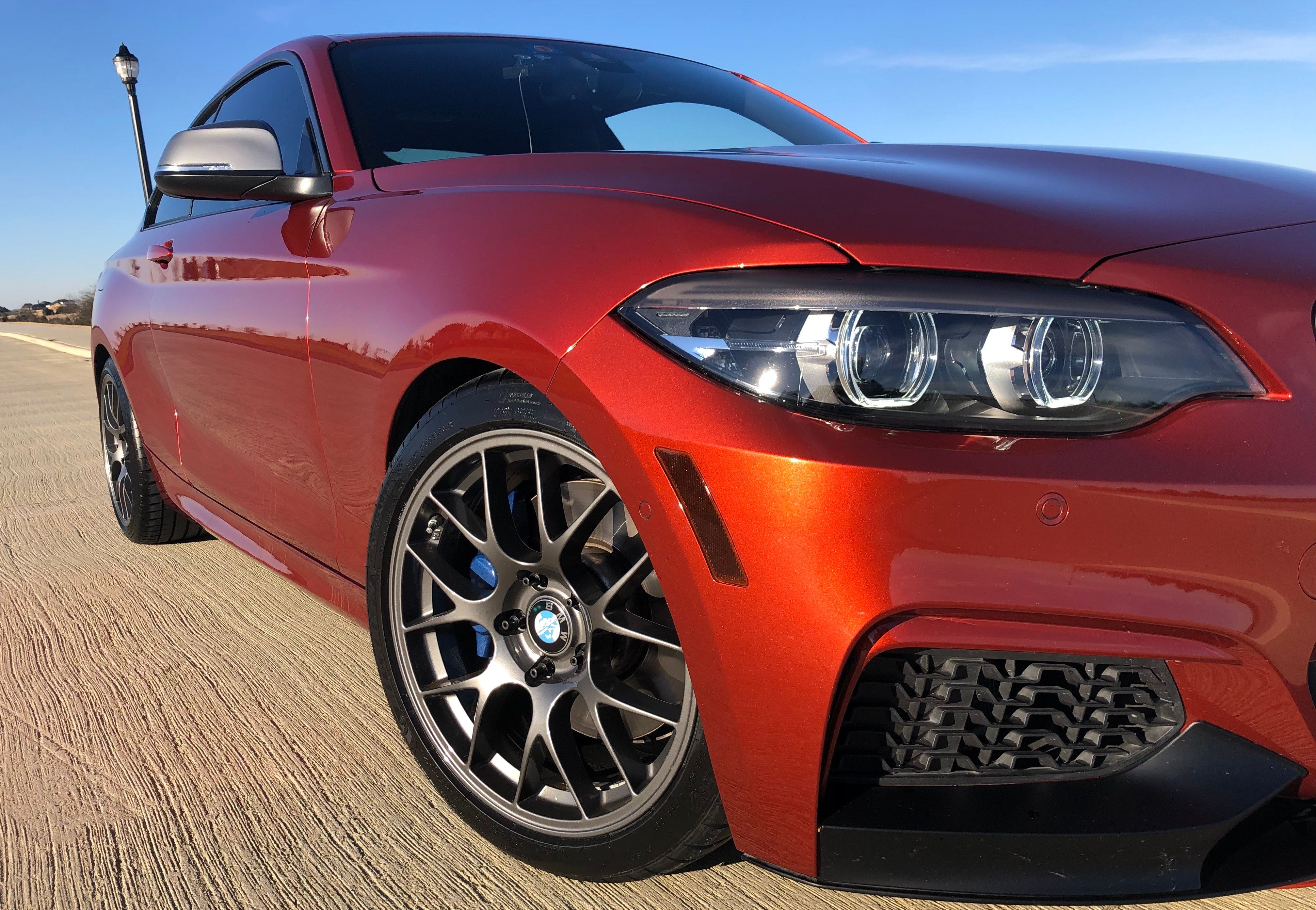 BMW F22 Coupe 2 Series with 18" EC-7 in Anthracite on BMW F22 F23 ...