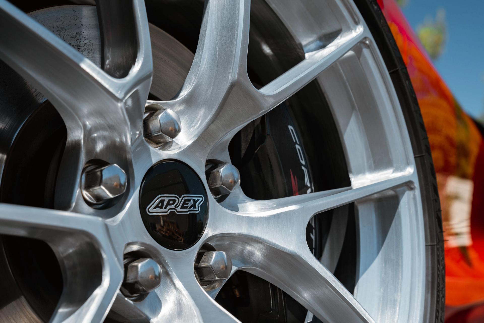 Chevrolet C8 Corvette Stingray/Z51 with 19" VS-5RS in Brushed Clear on ...