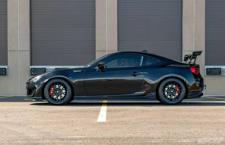 2018 Subaru BRZ tS Track Car on 17" ARC-8 Wheels