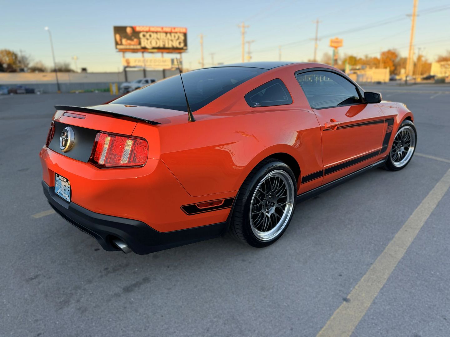 Ford S197 Mustang Boss 302 with 19" ML-10RT Wheels in Machined Lip ...