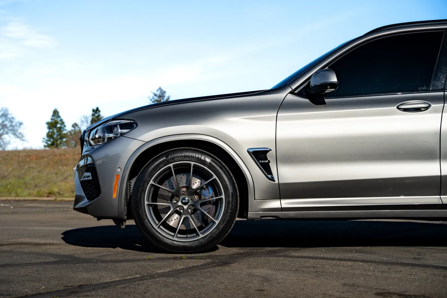BMW F97 X3M with 20" VS-5RX Wheels in Anthracite